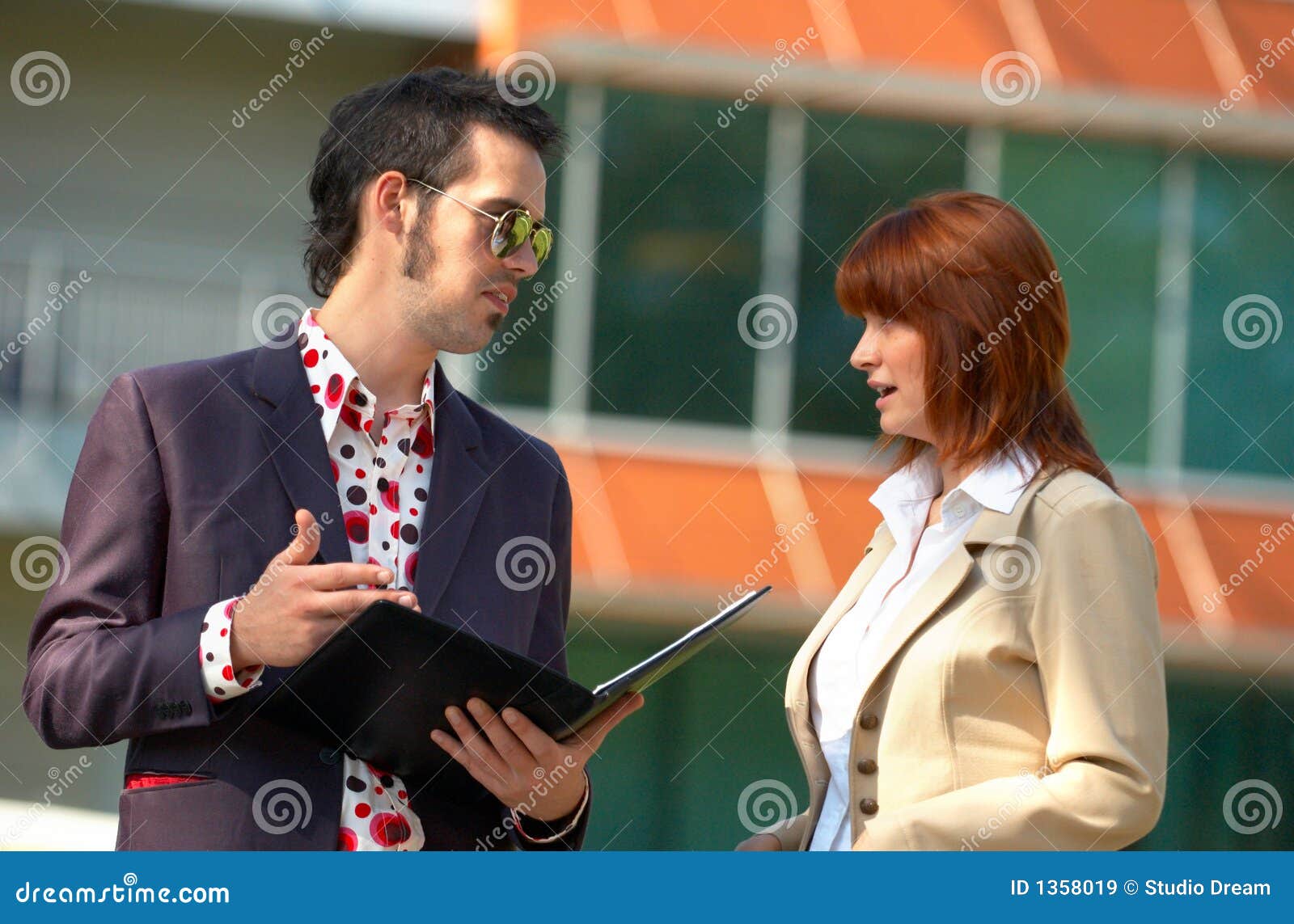 Outdoor Discussion 3 stock image. Image of discussion - 1358019