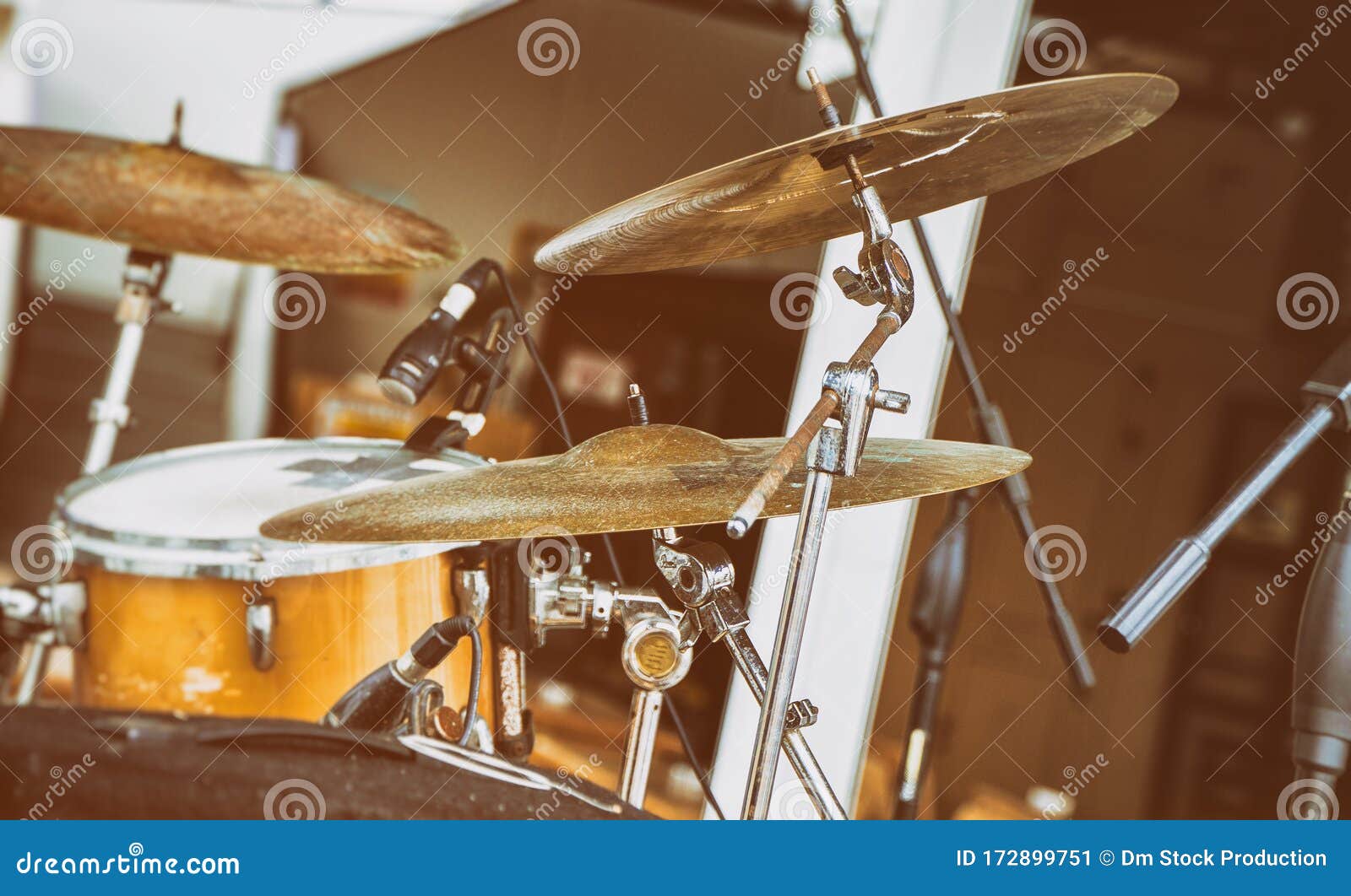 Outdoor drum set stock image. Image of celebration, concert - 172899751