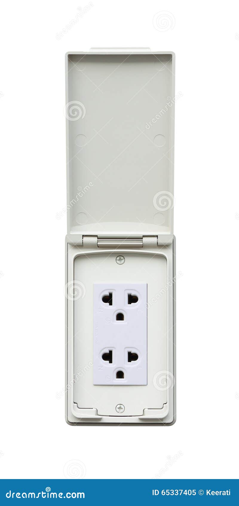 Outdoor electrical outlet stock image. Image of socket - 65337405