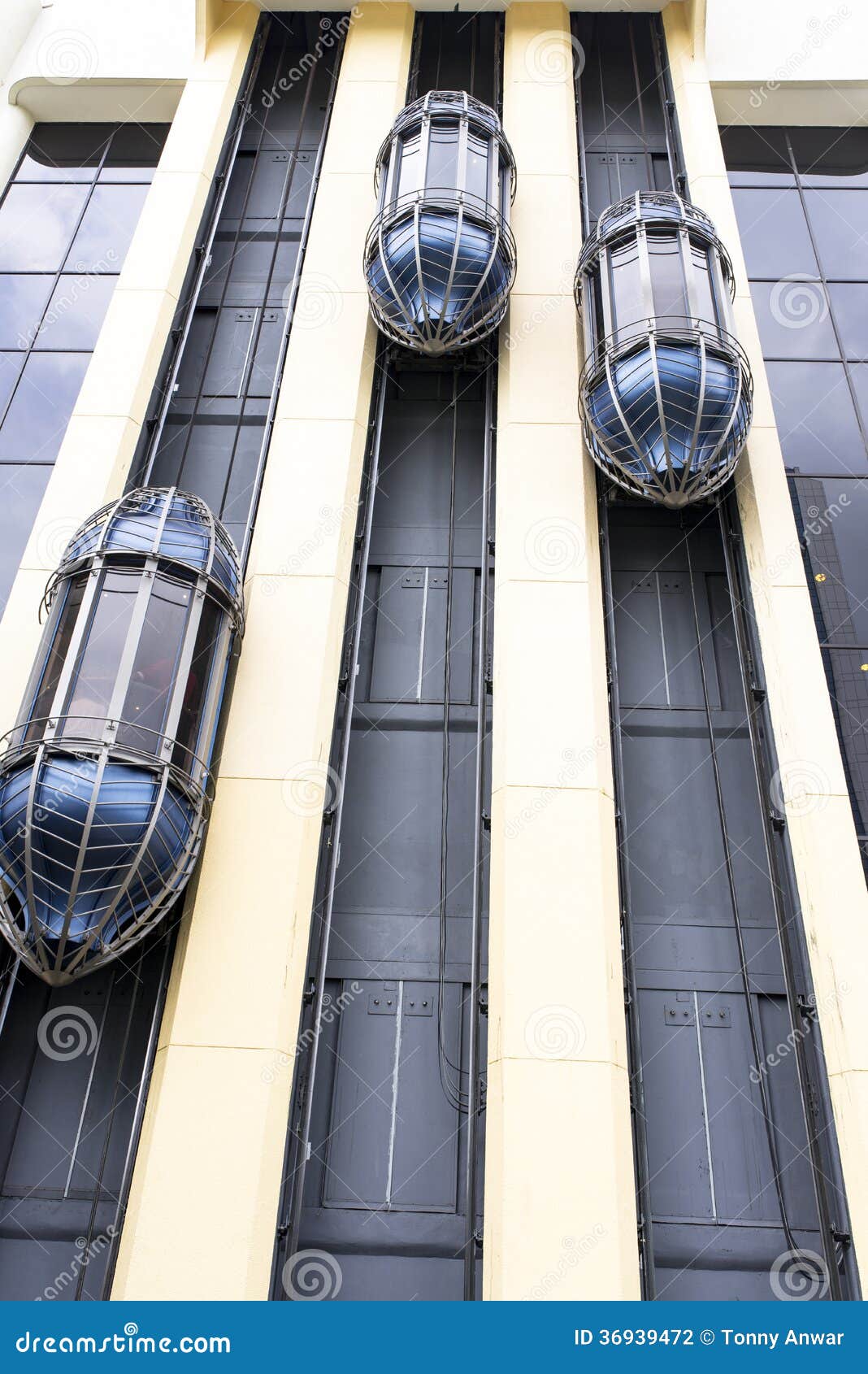 Outdoor Elevator stock photo. Image of elevator, external - 36939472