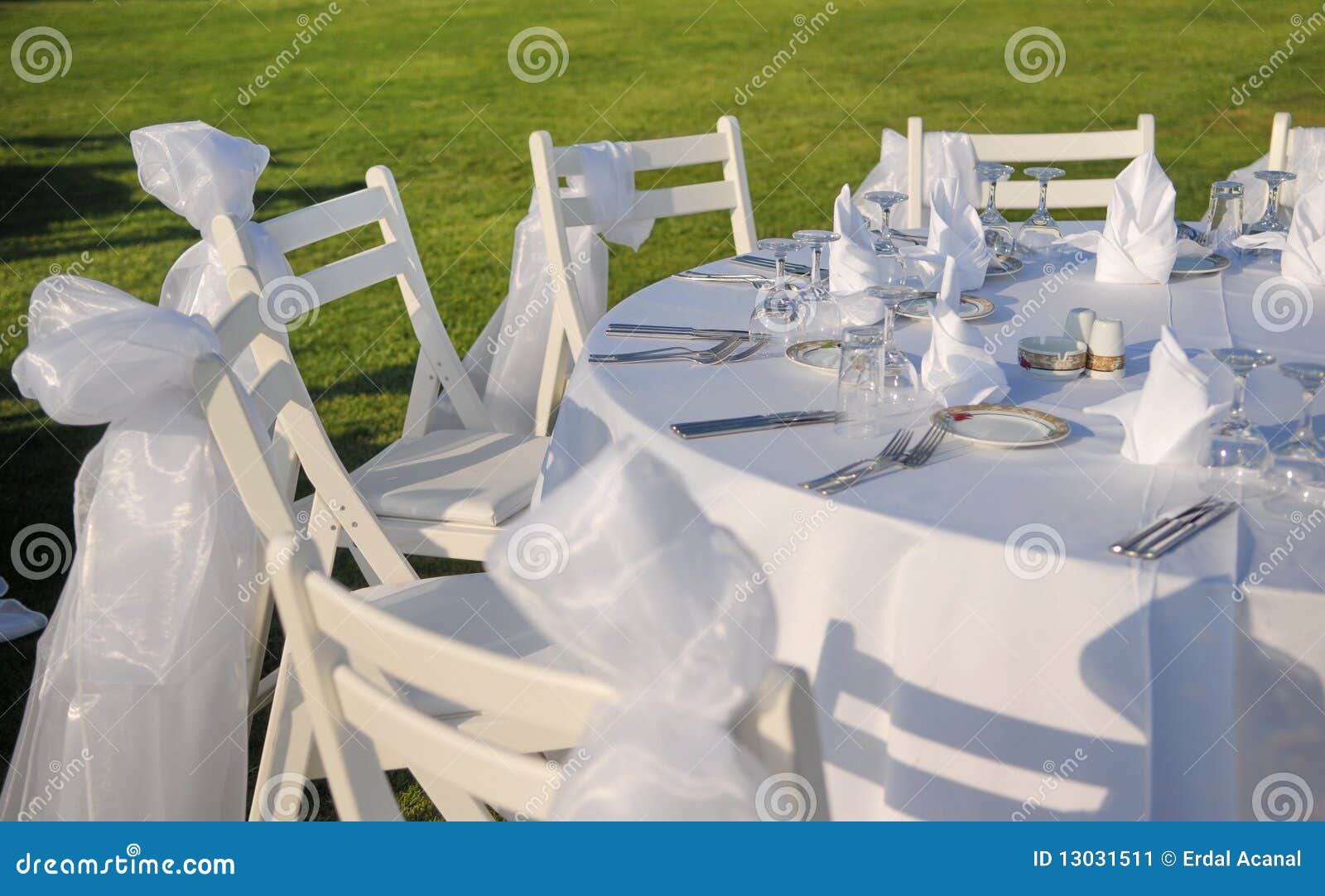 Outdoor Event set up stock image. Image of invitation - 13031511