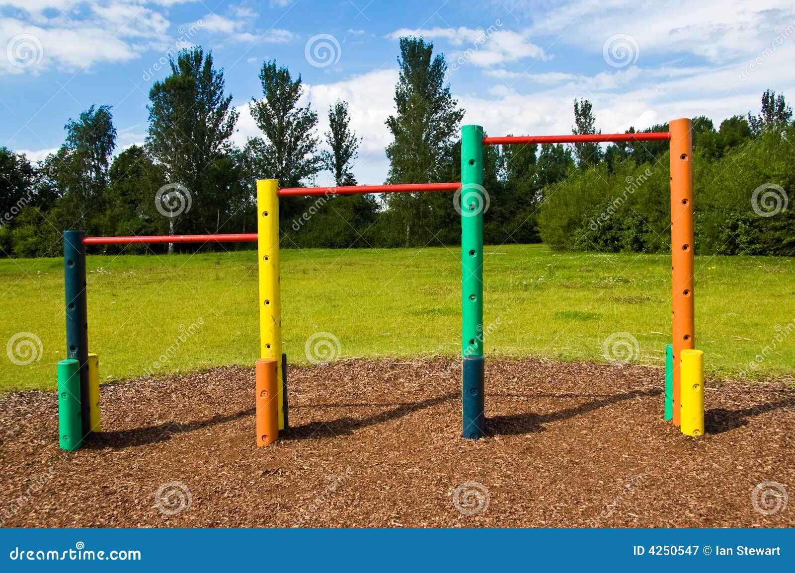 Outdoor Exercise Bars stock image. Image of outdoor, fitness - 4250547
