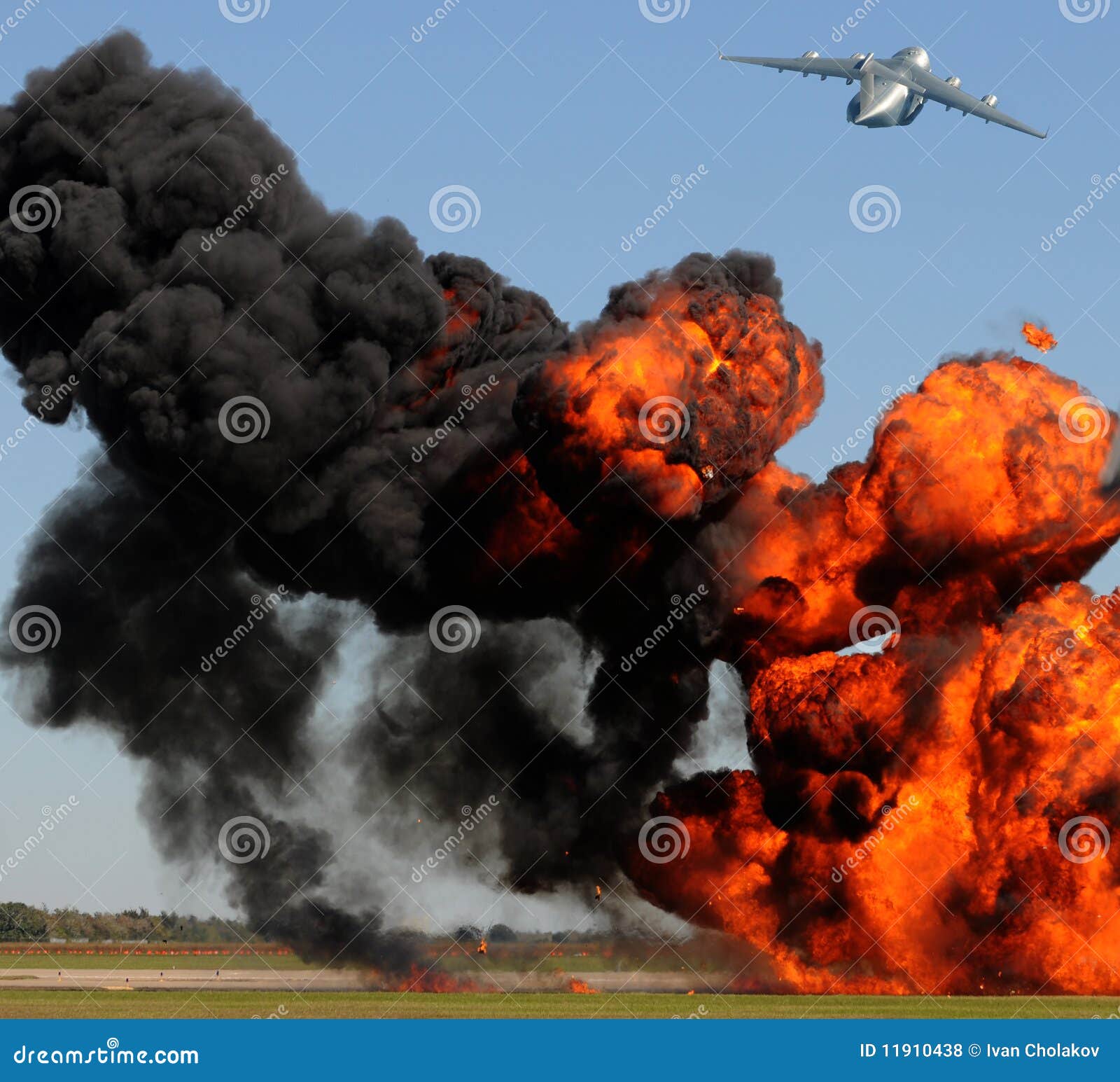 Outdoor explosion stock photo. Image of explosion, departing - 11910438