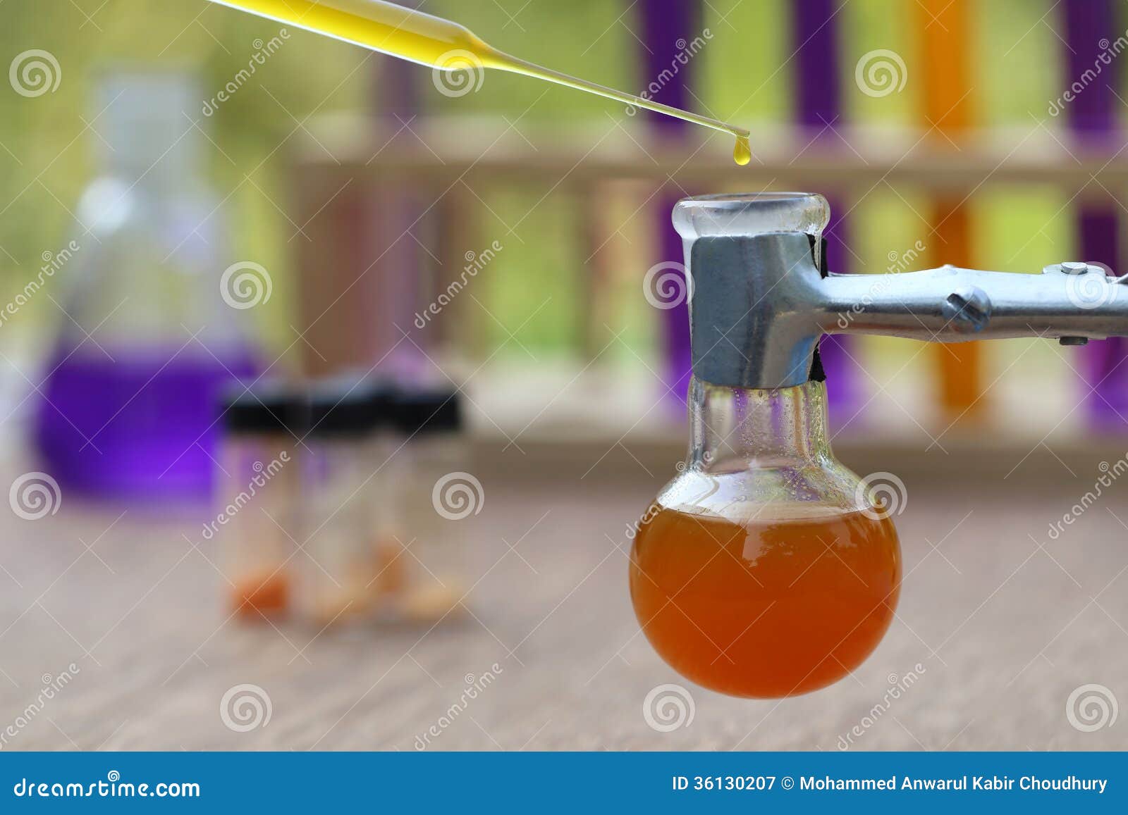 Outdoor Field Lab stock image. Image of experiment, beaker - 36130207