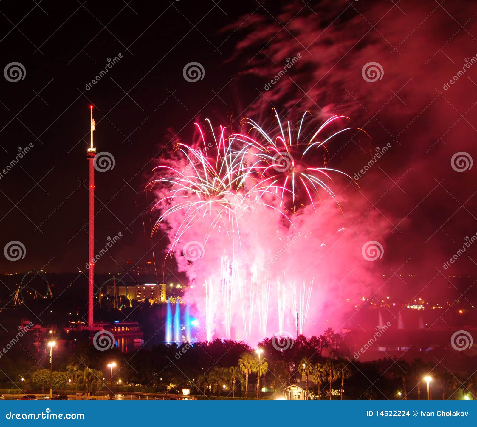 Outdoor fireworks stock photo. Image of outdoor, dark - 14522224