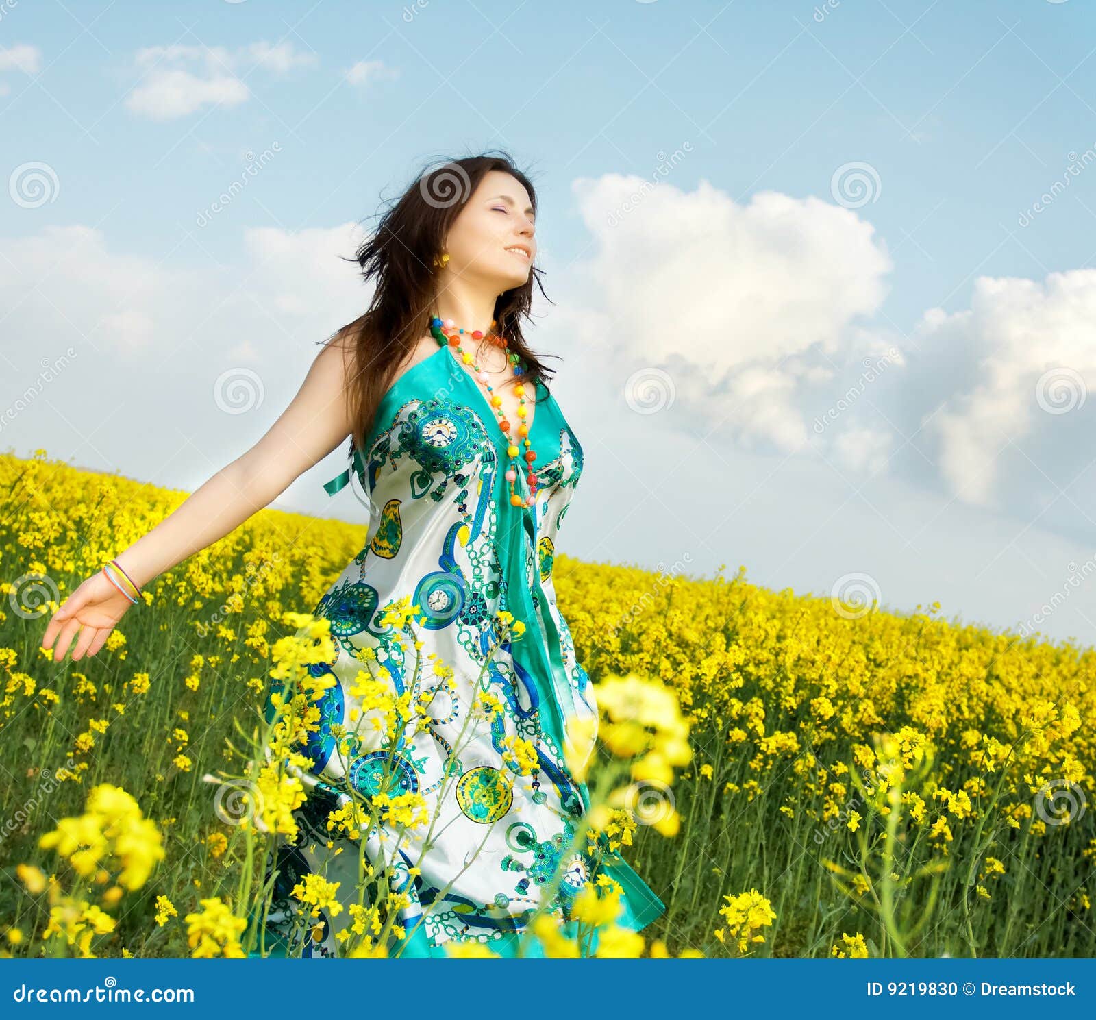 Outdoor freedom stock photo. Image of flowers, environment - 9219830
