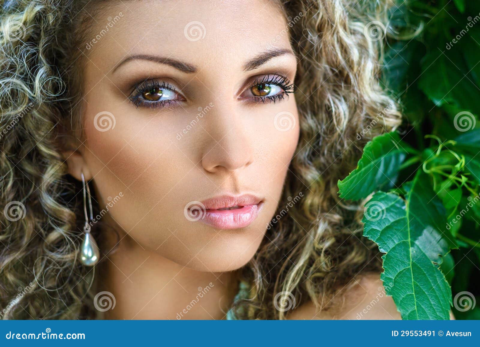 Outdoor girl portrait stock image. Image of adorable - 29553491