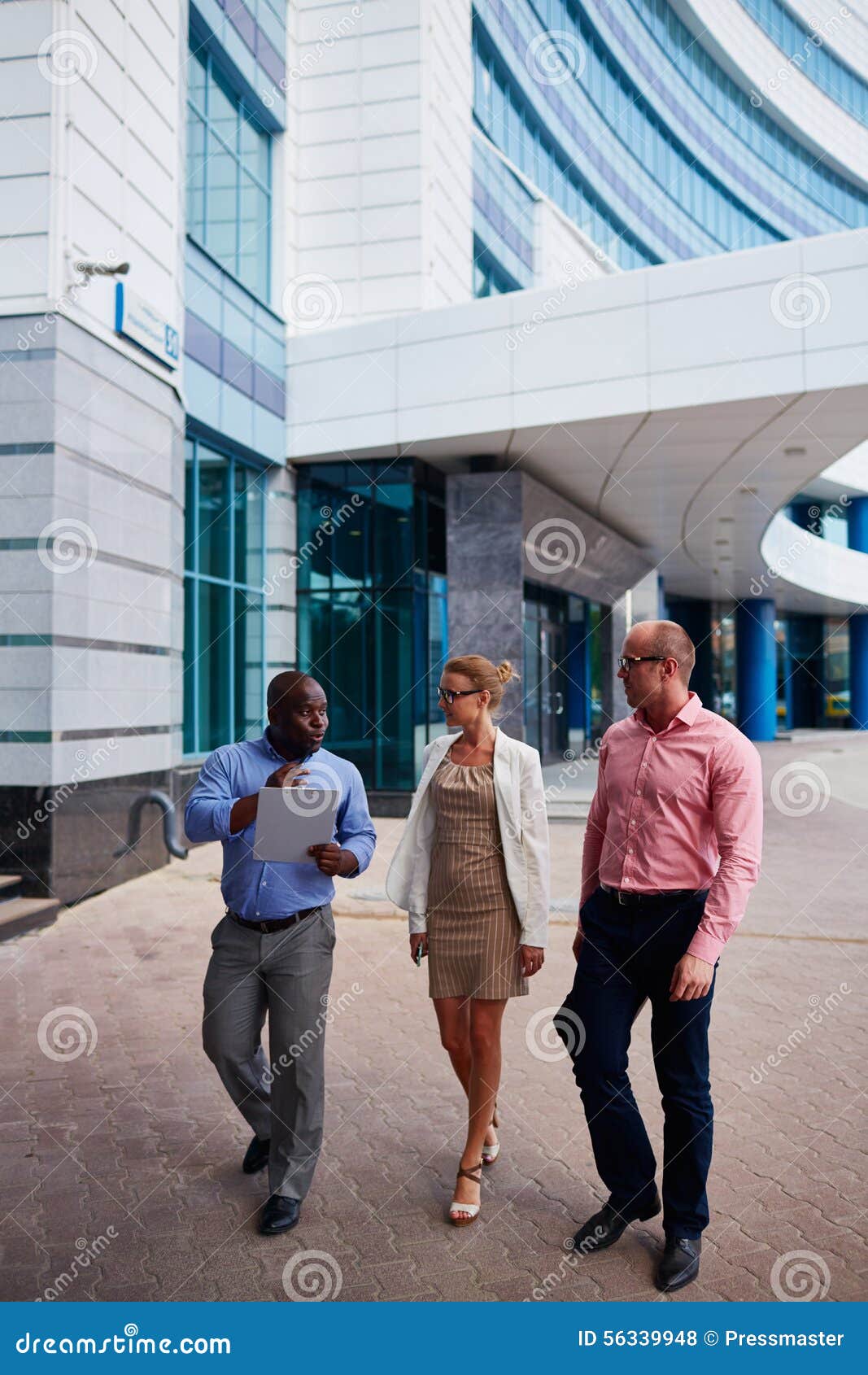 Outdoor interaction stock photo. Image of portrait, young - 56339948