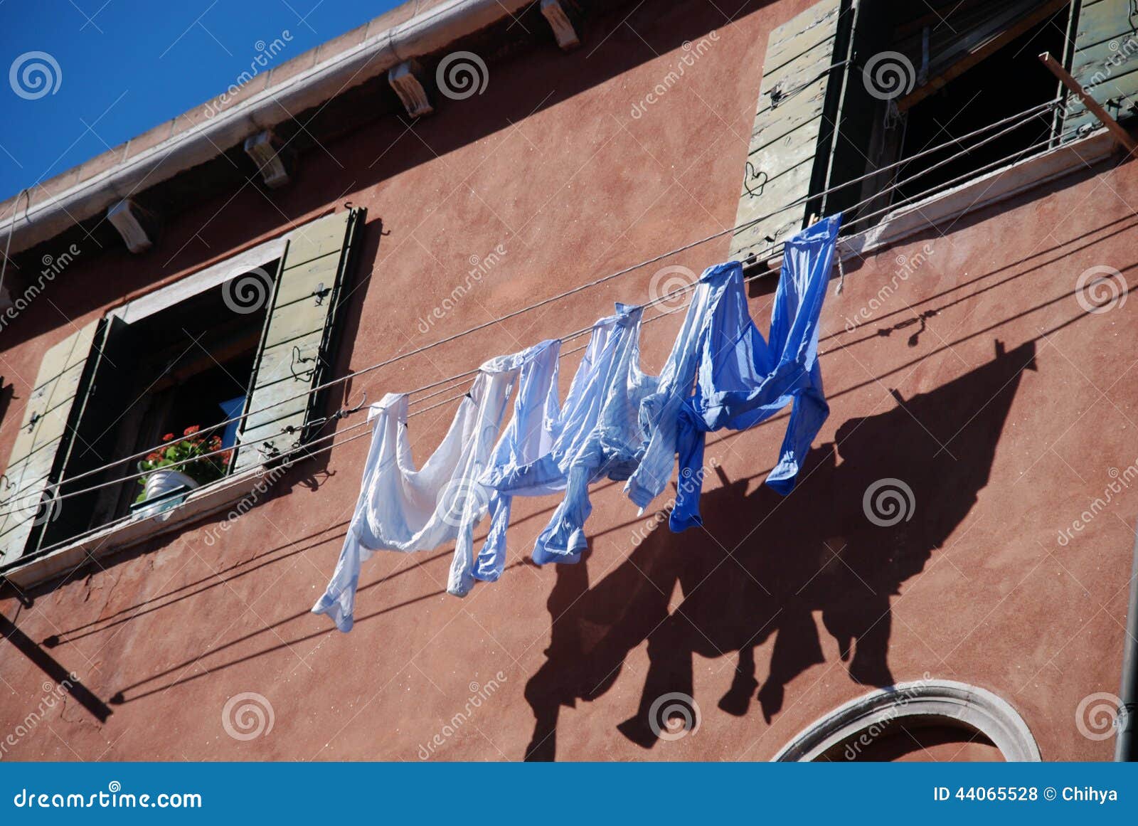 Outdoor laundry rack stock photo. Image of clothes, clothing - 44065528