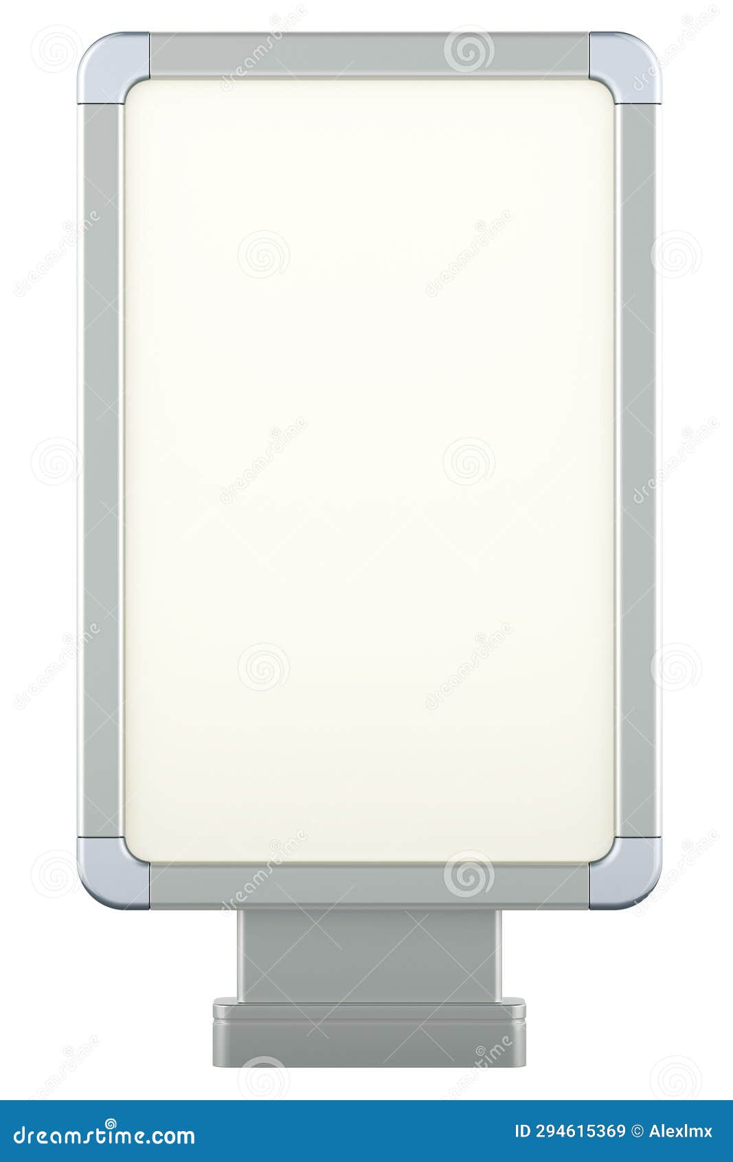 Outdoor Light Box, Billboard. Outdoor LED Light Box, Advertising Stock ...