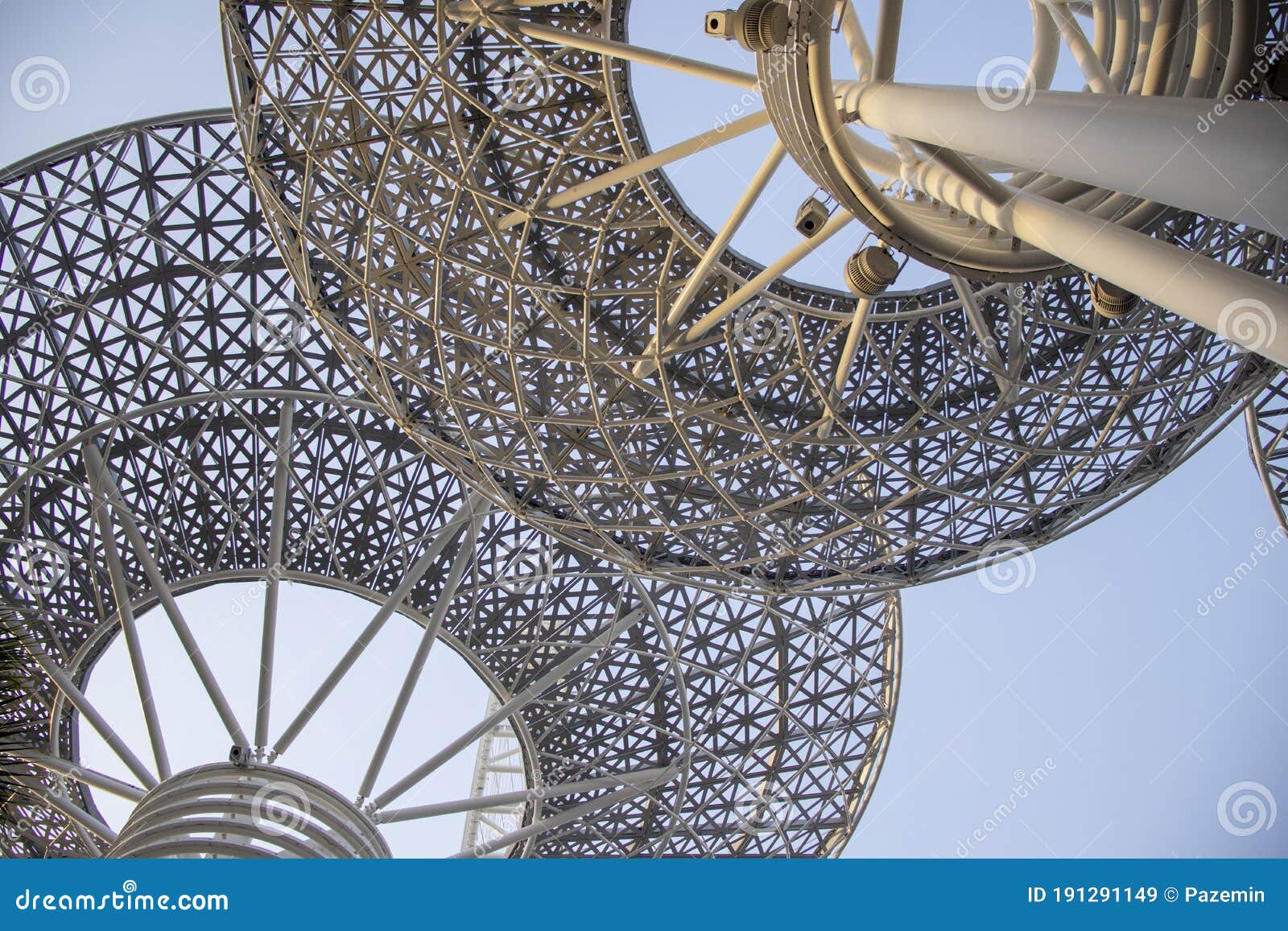 Outdoor Light Post Structure Stock Image - Image of design, light ...