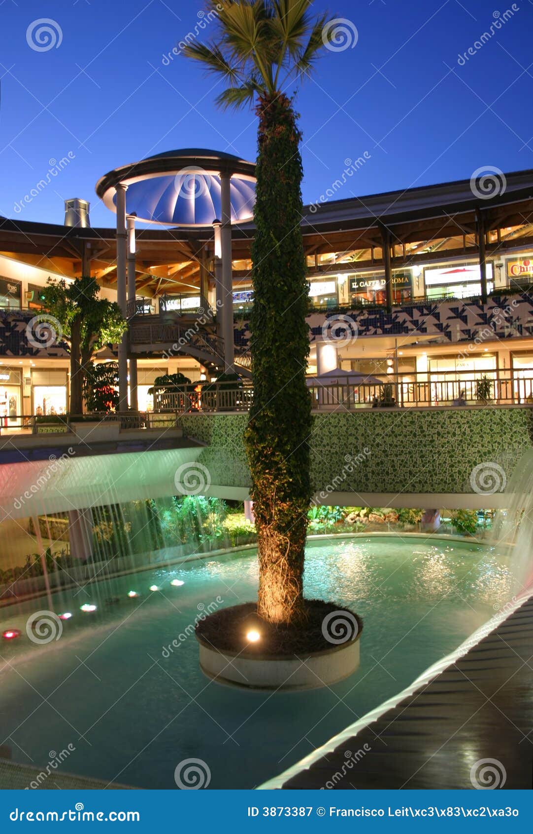 Outdoor mall stock image. Image of built, colourful, europe - 3873387