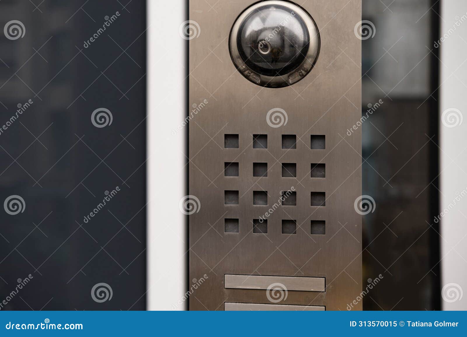 Outdoor Modern Wireless Interphone in Front Office, Intercom To ...