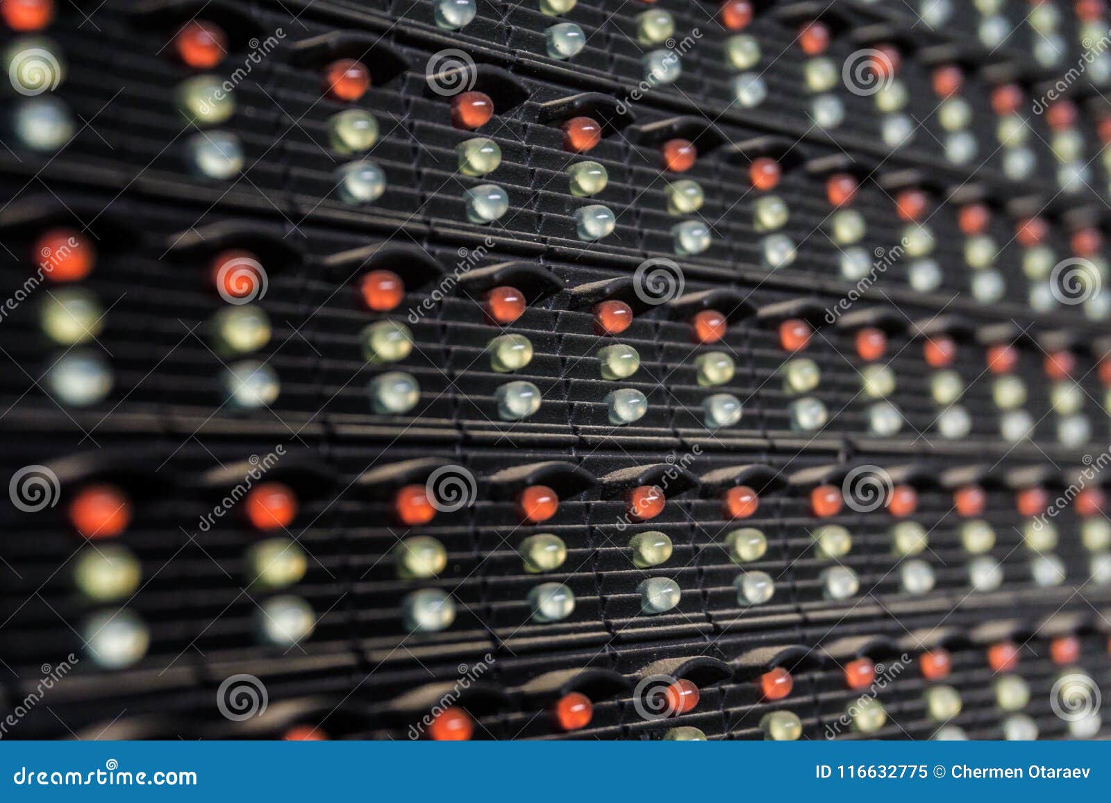 Outdoor Modular LED Panels on the Stage Stock Image - Image of glowing ...
