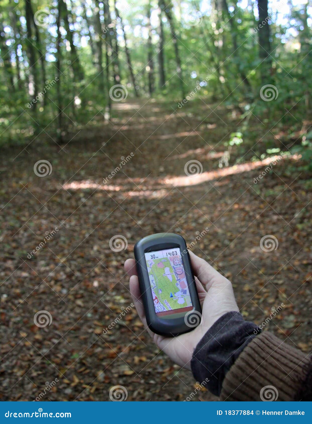 Outdoor Navigation stock photo. Image of geotagging, distance - 18377884