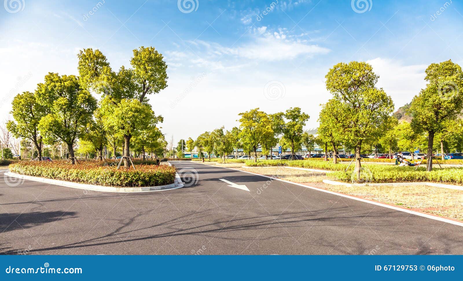 Outdoor parking road stock image. Image of parking, outdoor - 67129753