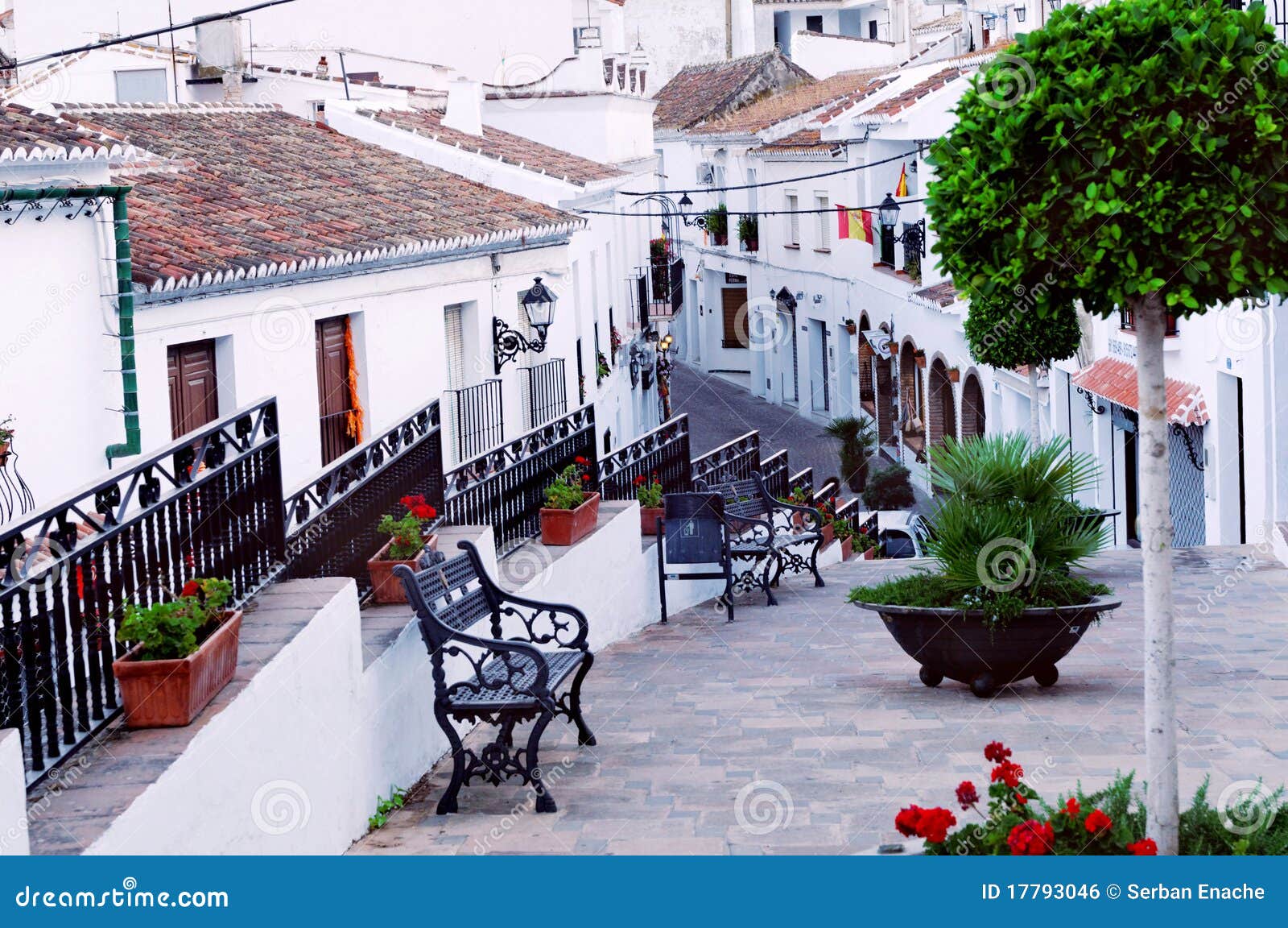 Outdoor patio and alleyway stock photo. Image of alleyway - 17793046