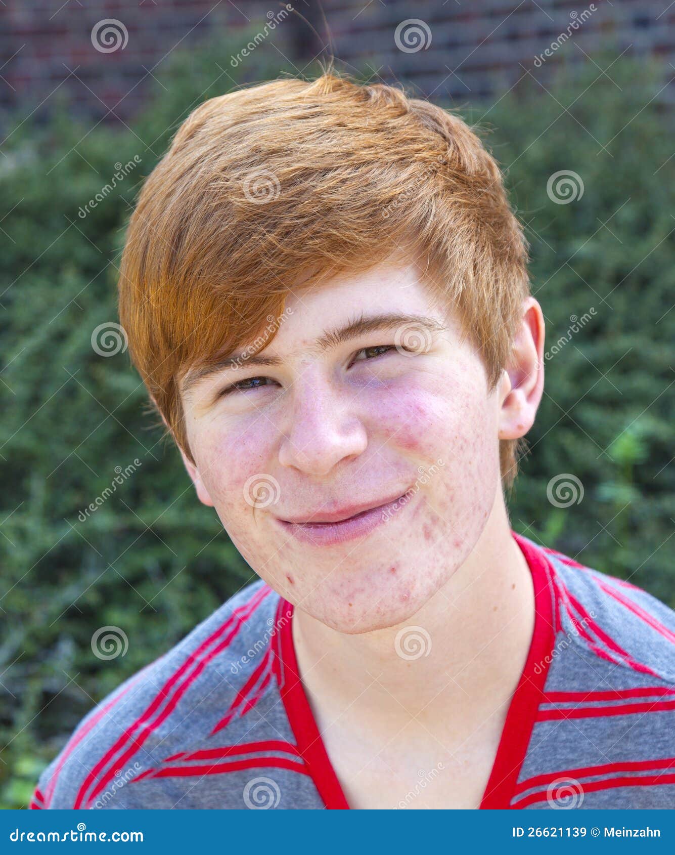 Outdoor Portrait of Smart Boy Stock Image - Image of portrait, sitting ...