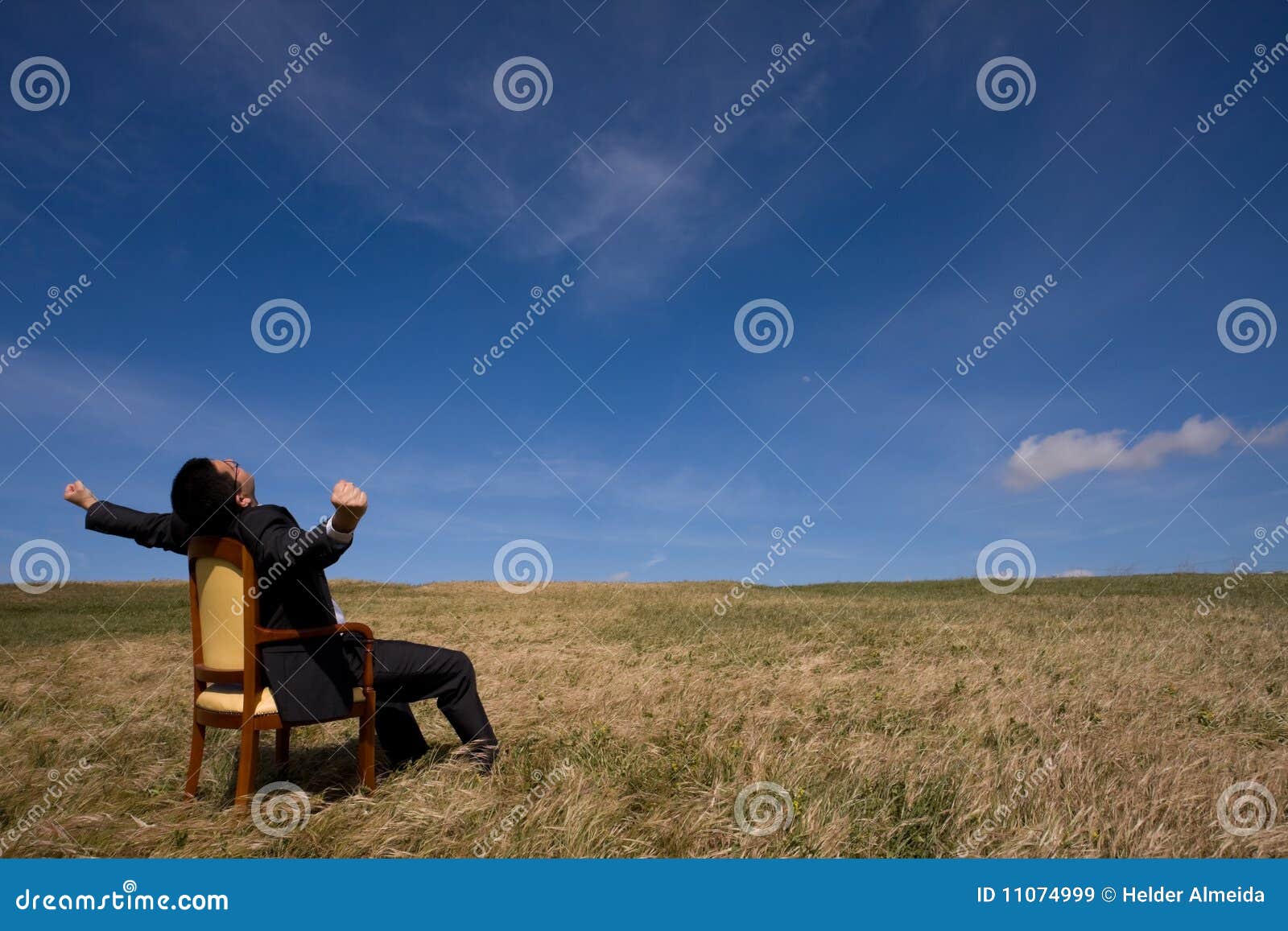 Outdoor relax stock image. Image of loneliness, confident - 11074999