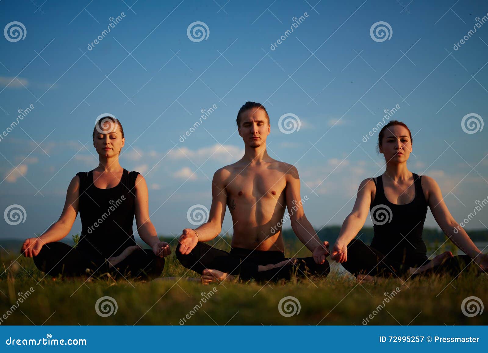 Outdoor relax stock image. Image of people, meditation - 72995257