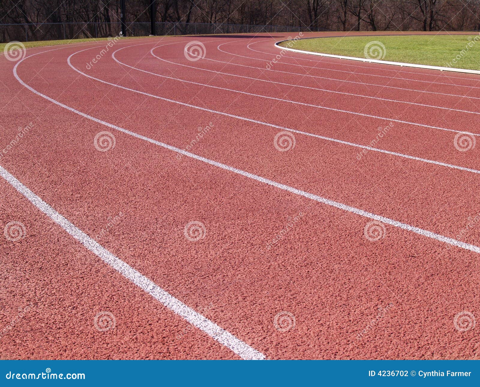 Outdoor running track stock photo. Image of lane, athletic - 4236702