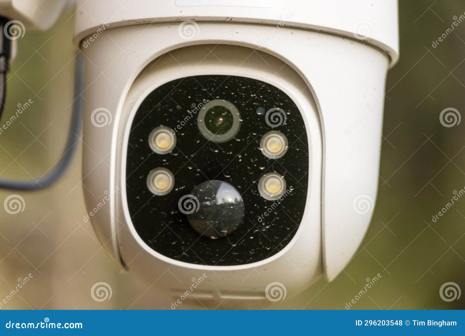 Outdoor Security Camera Close Up Stock Photo - Image of design, wheel ...