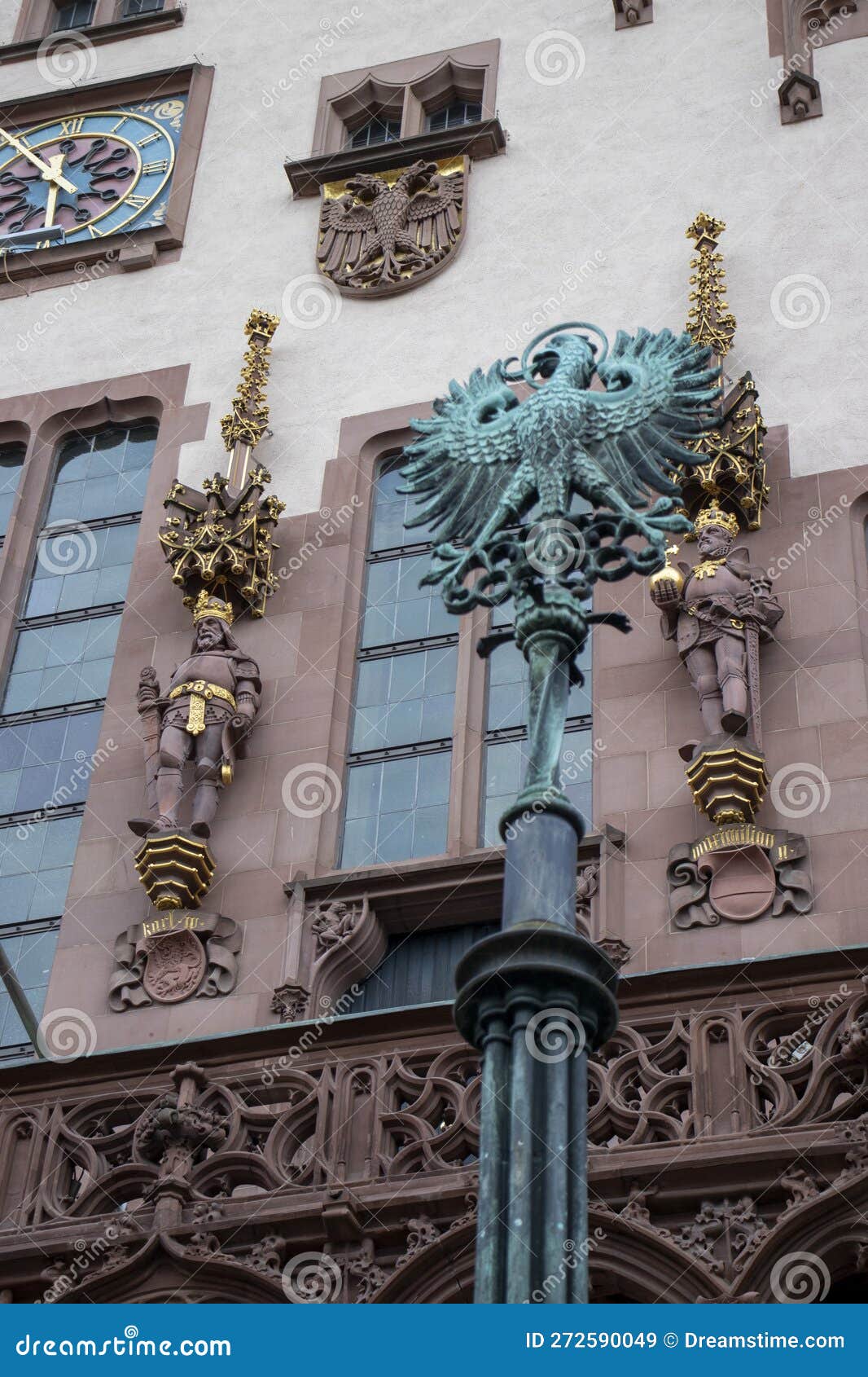 Outdoor Sign Antique Eagle Germany Editorial Stock Image - Image of ...