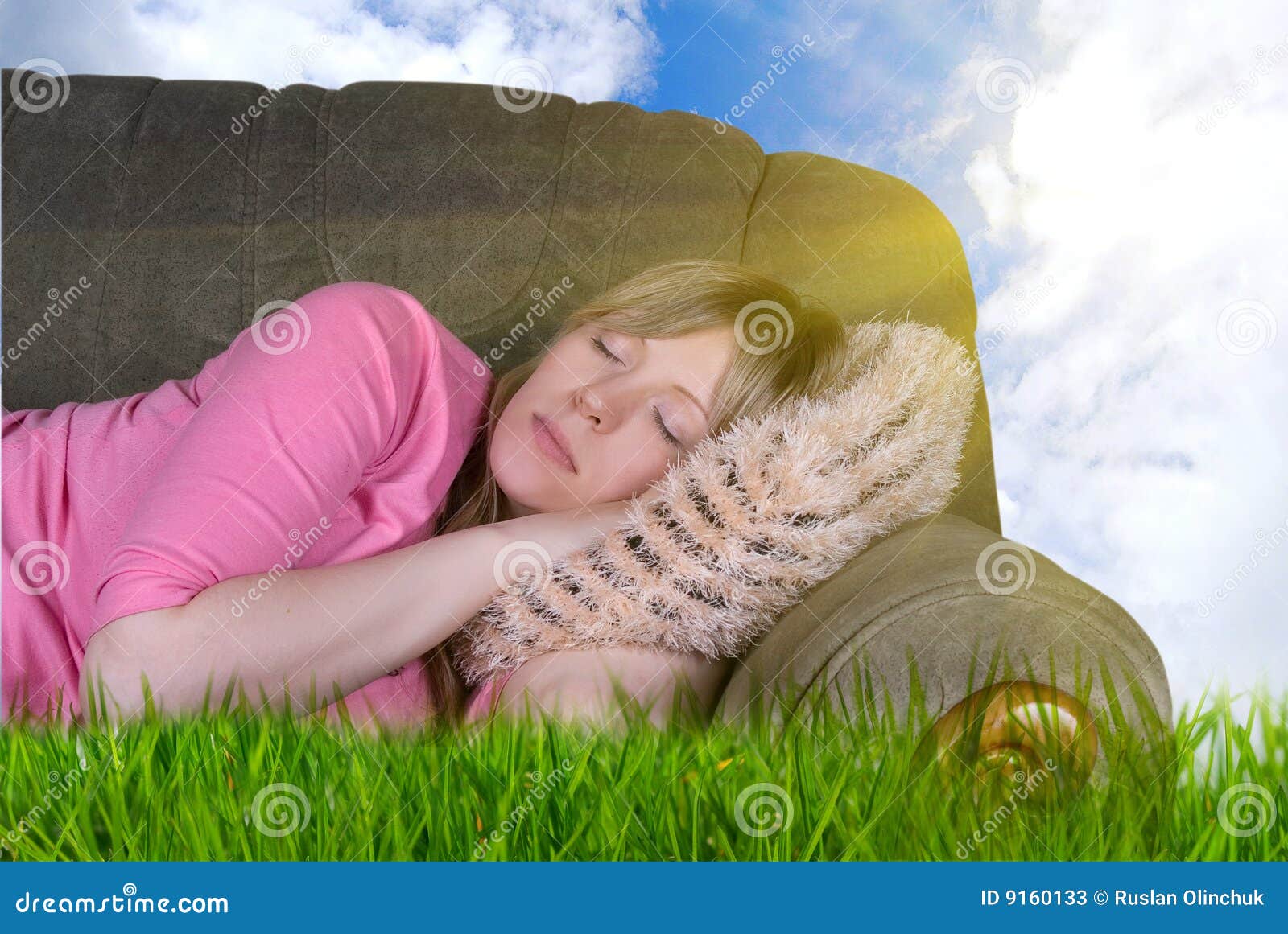 Outdoor sleeping stock image. Image of freshness, copy - 9160133