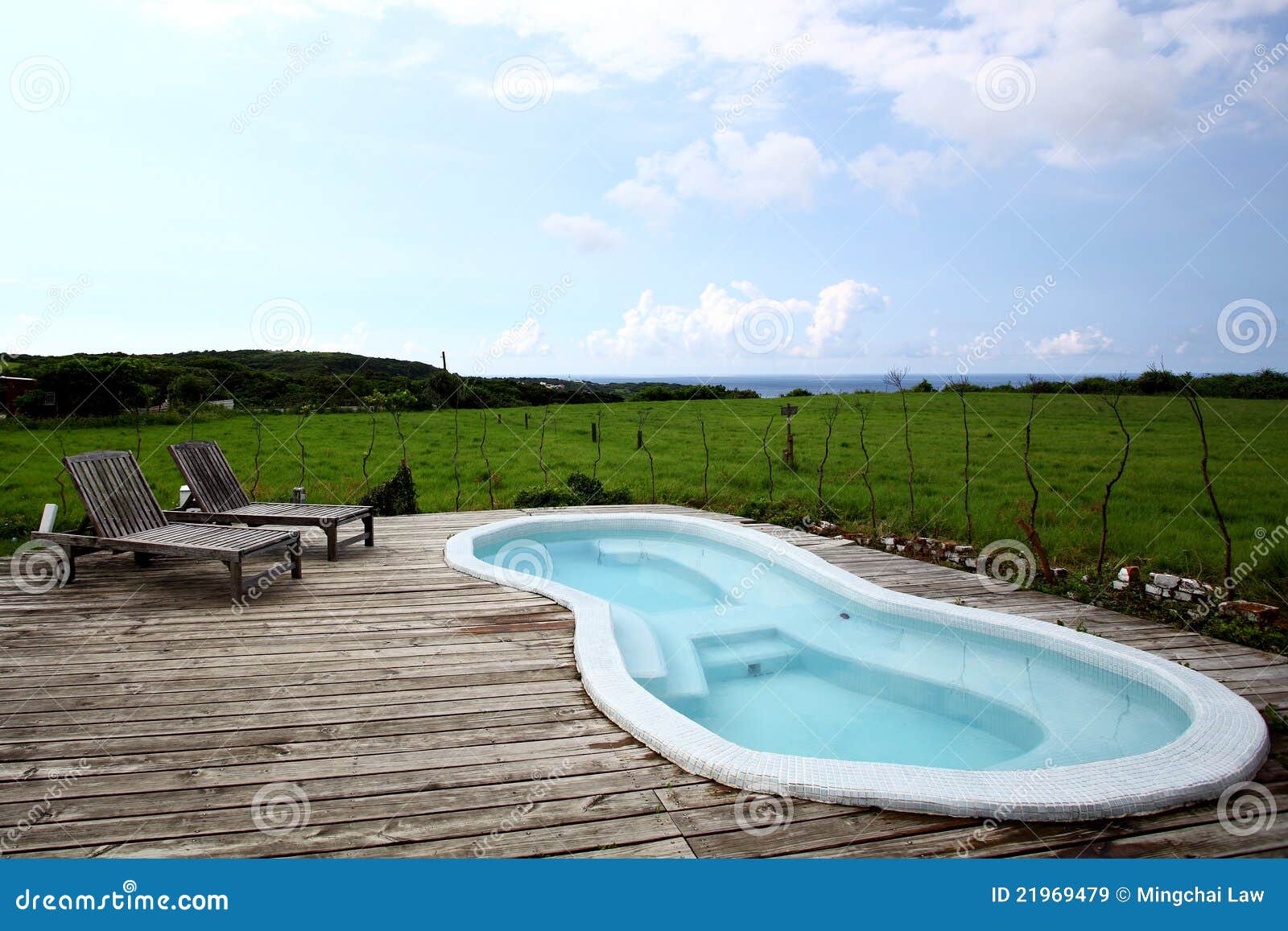 Outdoor Swimming Pool Royalty-Free Stock Photography | CartoonDealer ...