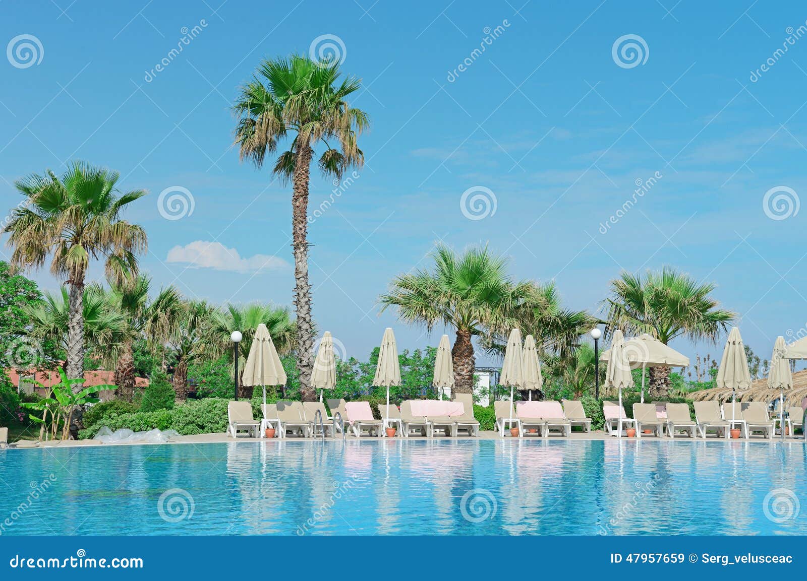 Outdoor swimming pool stock image. Image of open, coast - 47957659