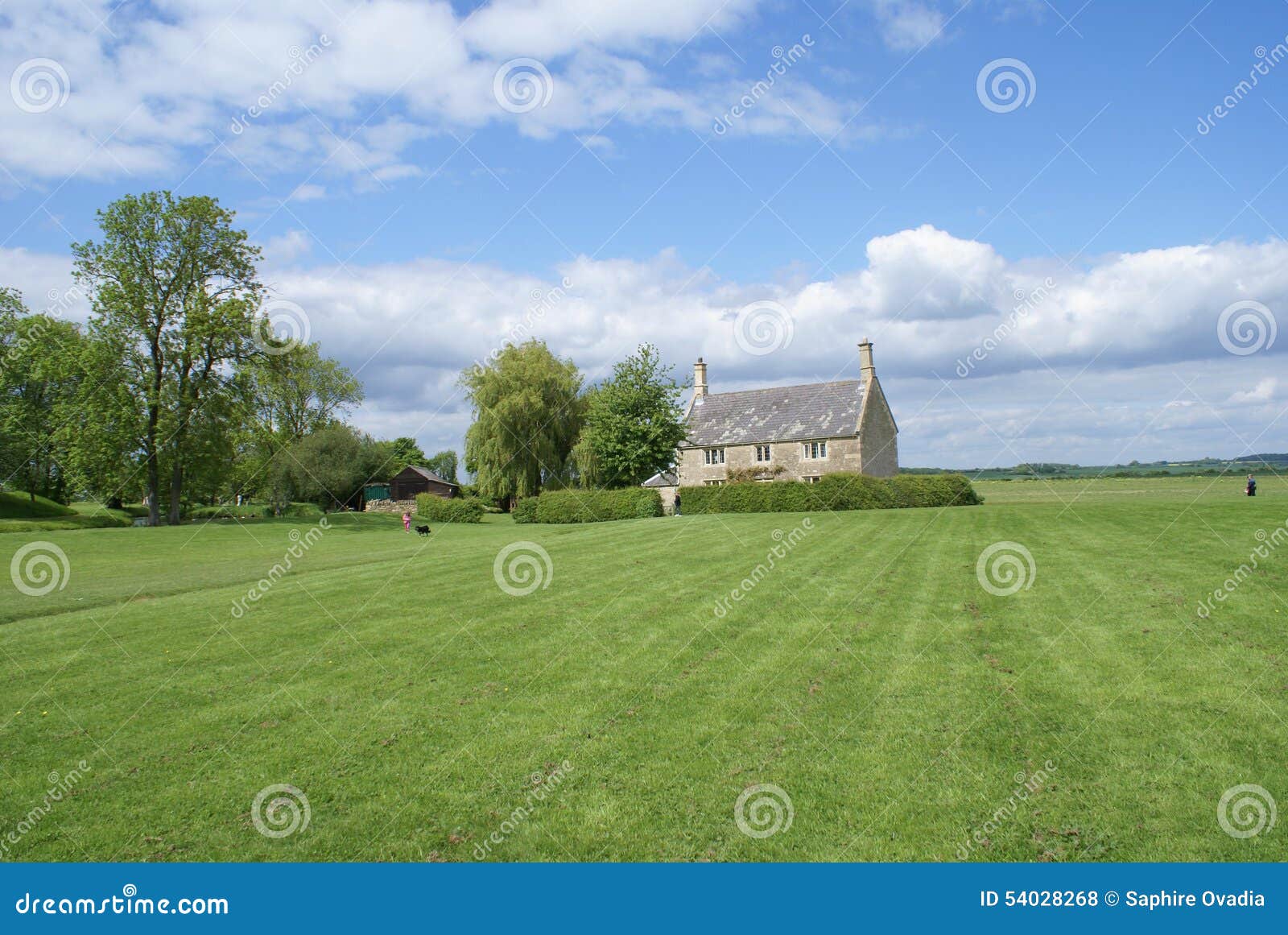 Outdoor view stock photo. Image of countryside, field - 54028268