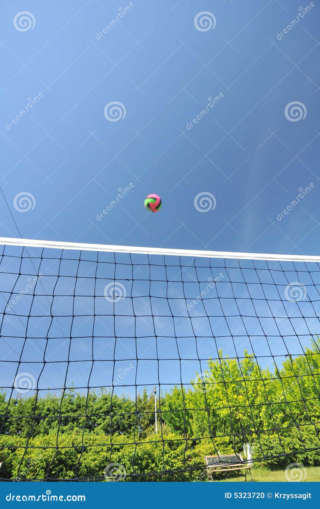 Outdoor volleyball stock photo. Image of sports, play - 5323720