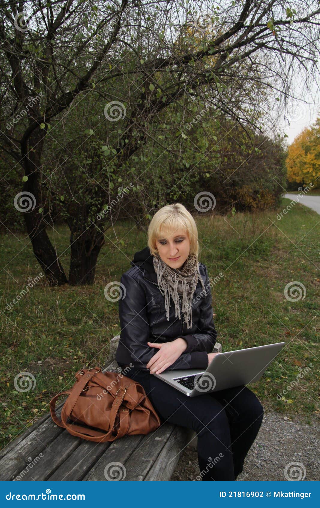Outdoor working stock photo. Image of lady, female, outdoors - 21816902