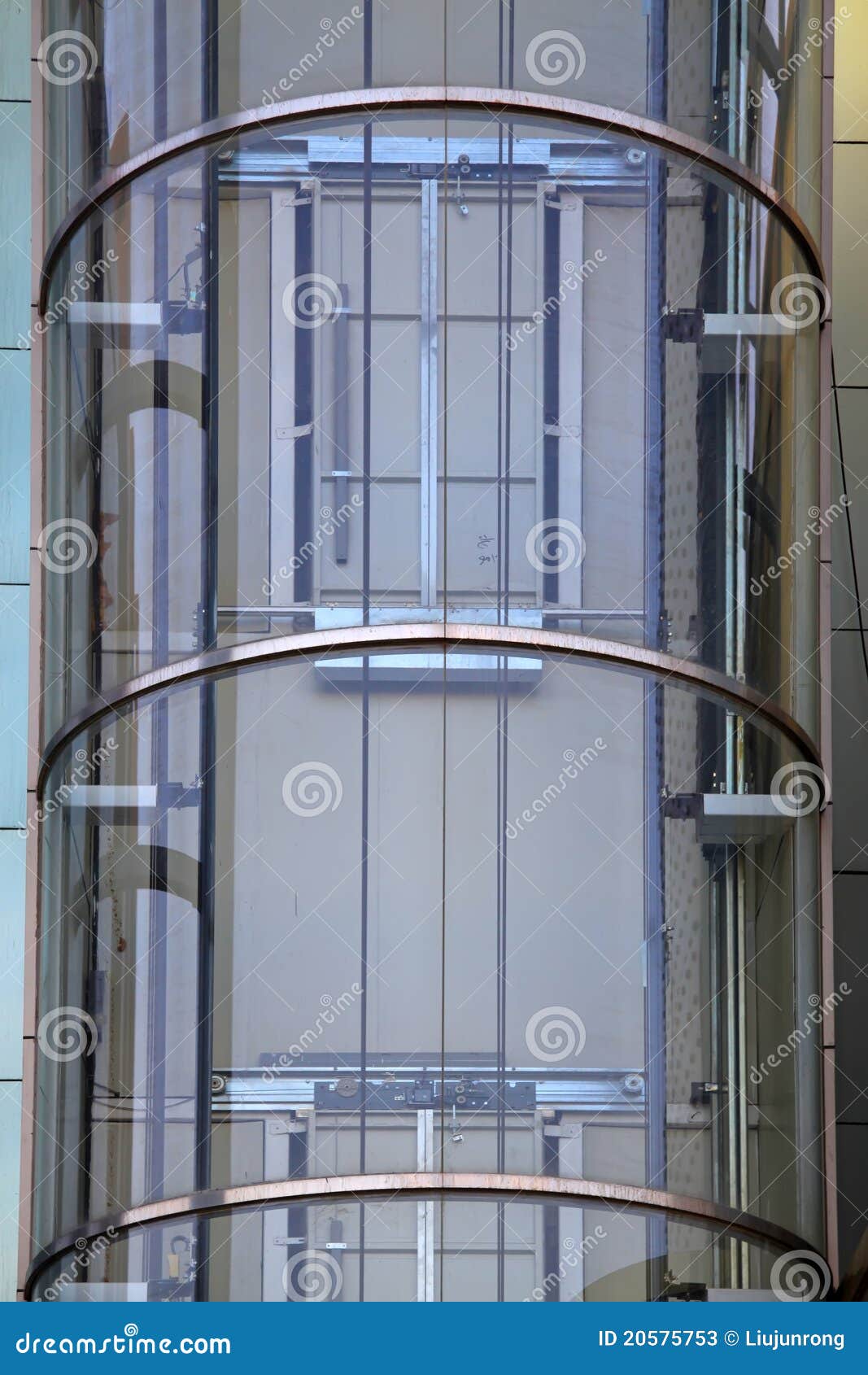 Outdoors glass elevator stock image. Image of outdoor - 20575753