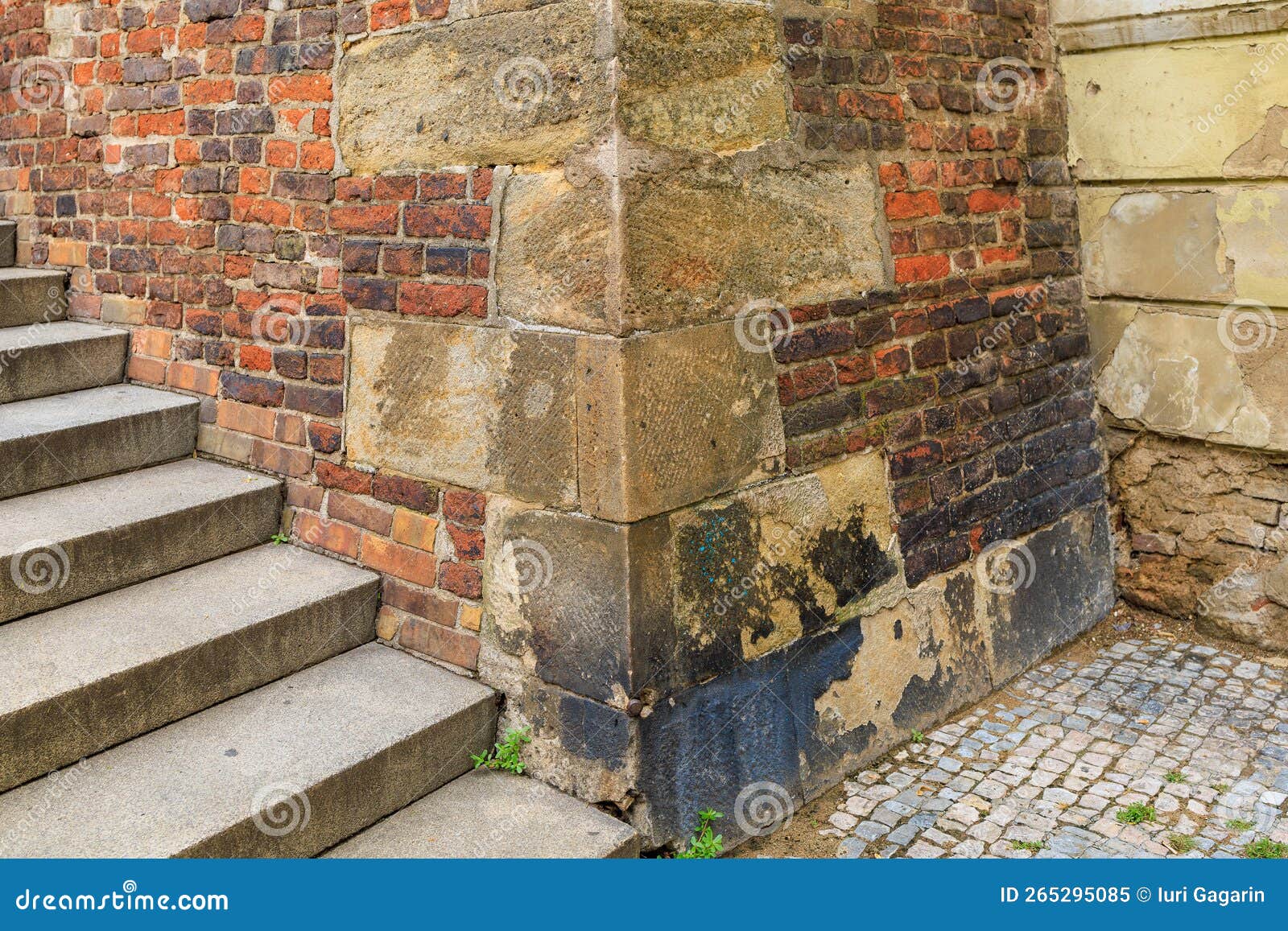 The Outer Corner of the Wall, an Element of the European Tourist Cozy ...