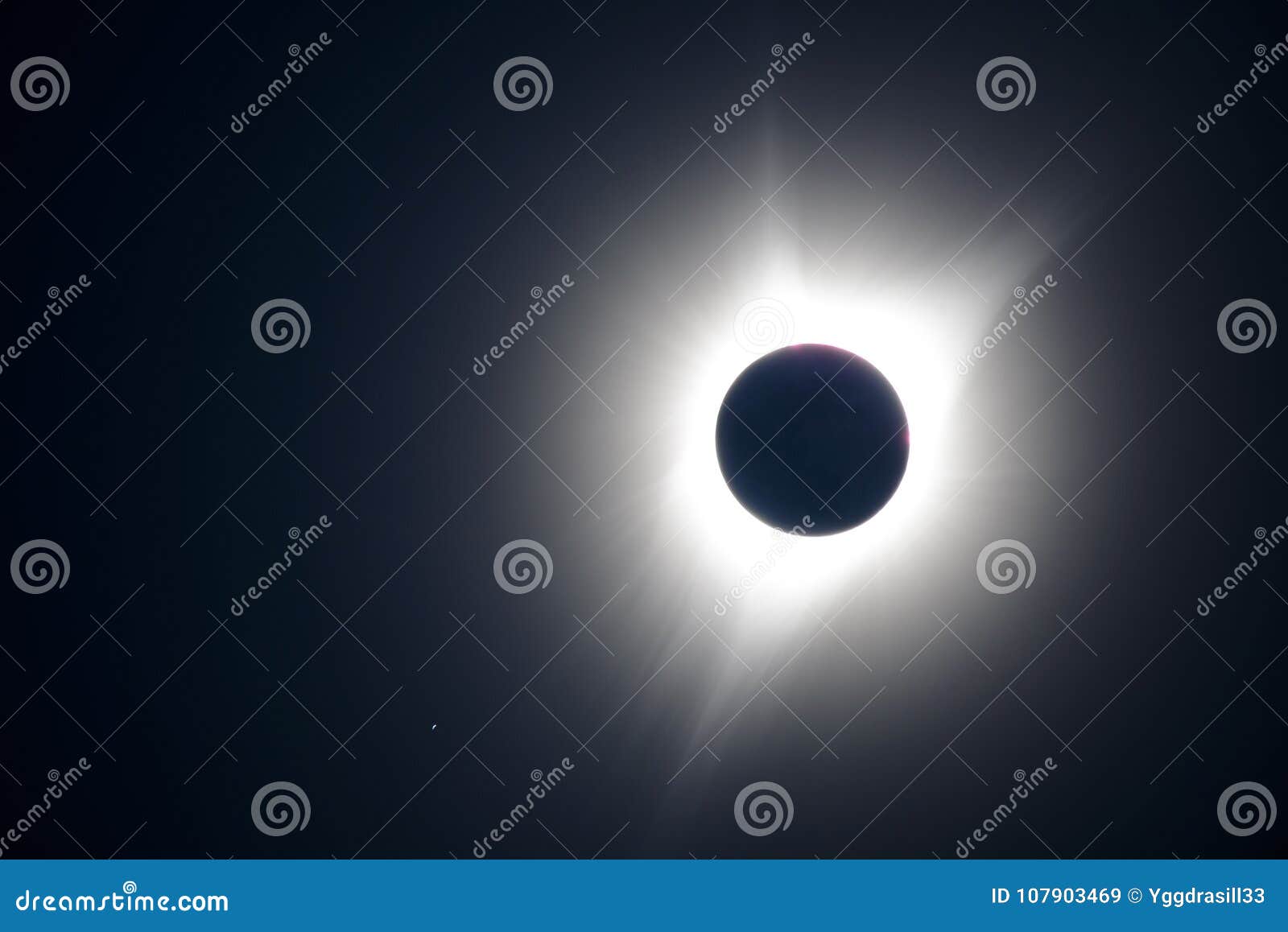 Outer solar corona stock image. Image of totality, cosmos - 107903469