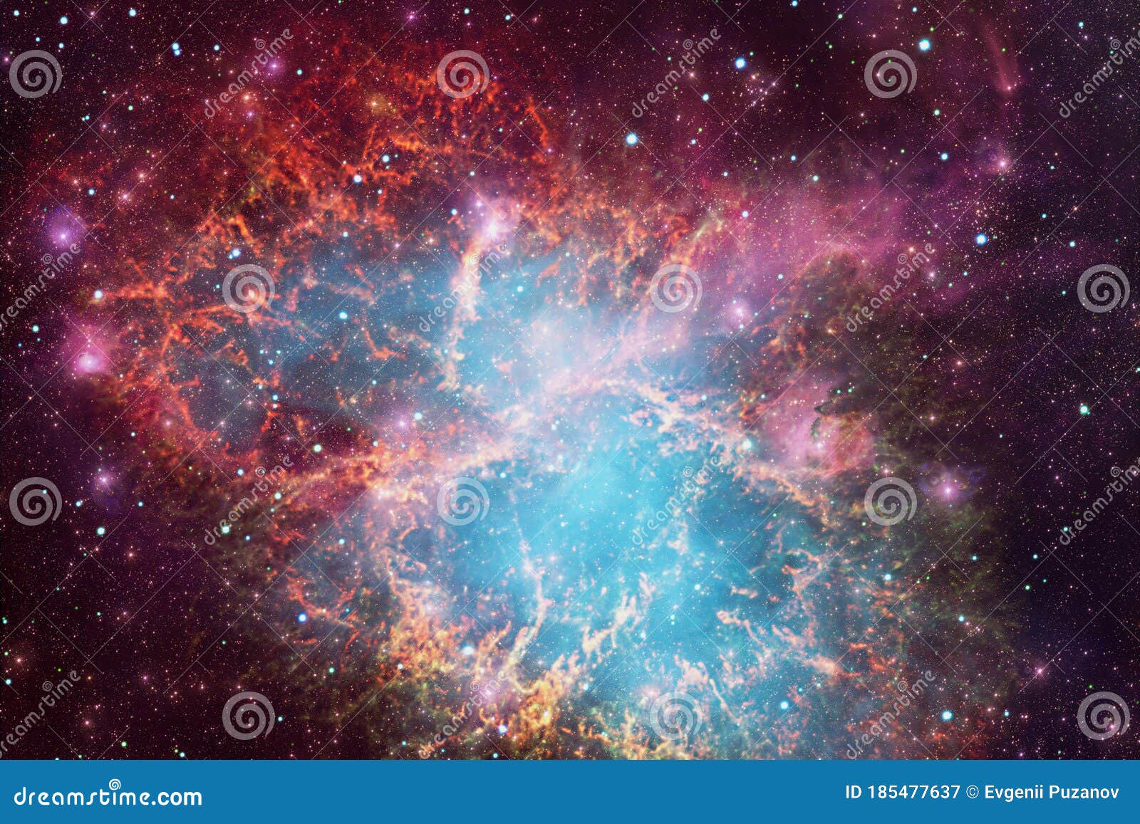 Outer Space Art. Starfield. Elements of this Image Furnished by NASA ...