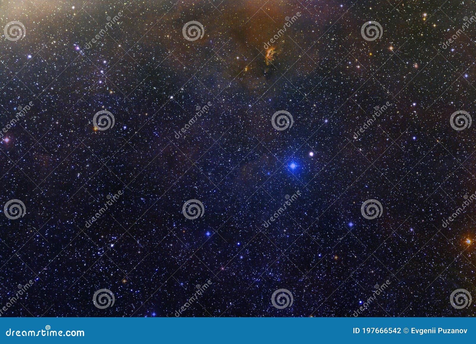 Outer Space Art. Starfield. Elements of this Image Furnished by NASA ...