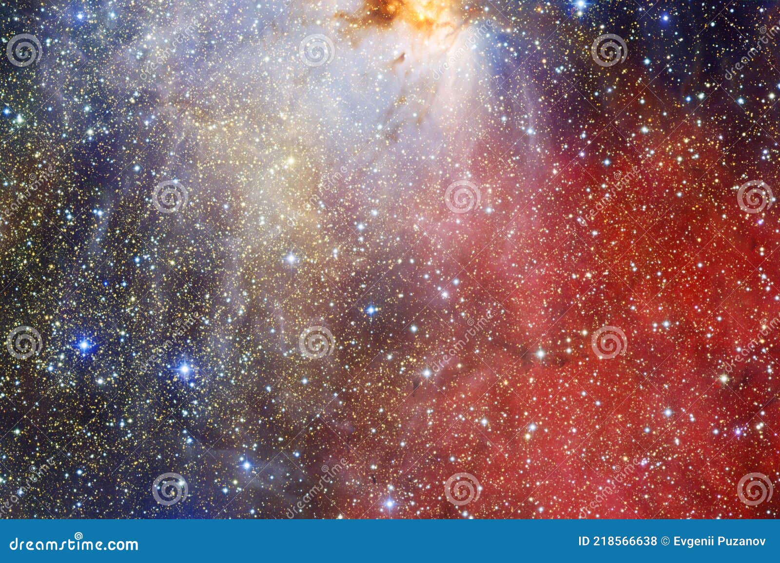 Outer Space Art. Starfield. Elements of this Image Furnished by NASA ...