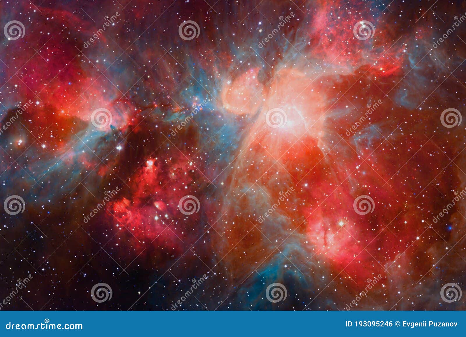Outer Space Art. Starfield. Elements of this Image Furnished by NASA ...
