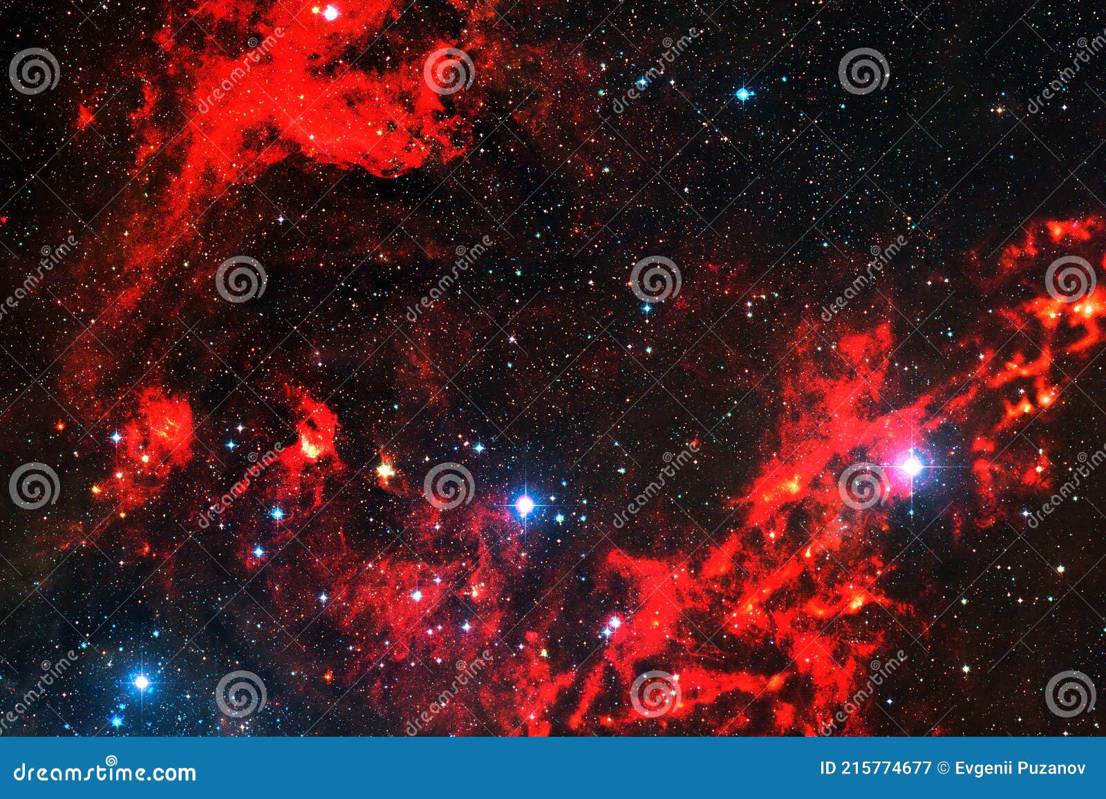 Outer Space Art. Starfield. Elements of this Image Furnished by NASA ...