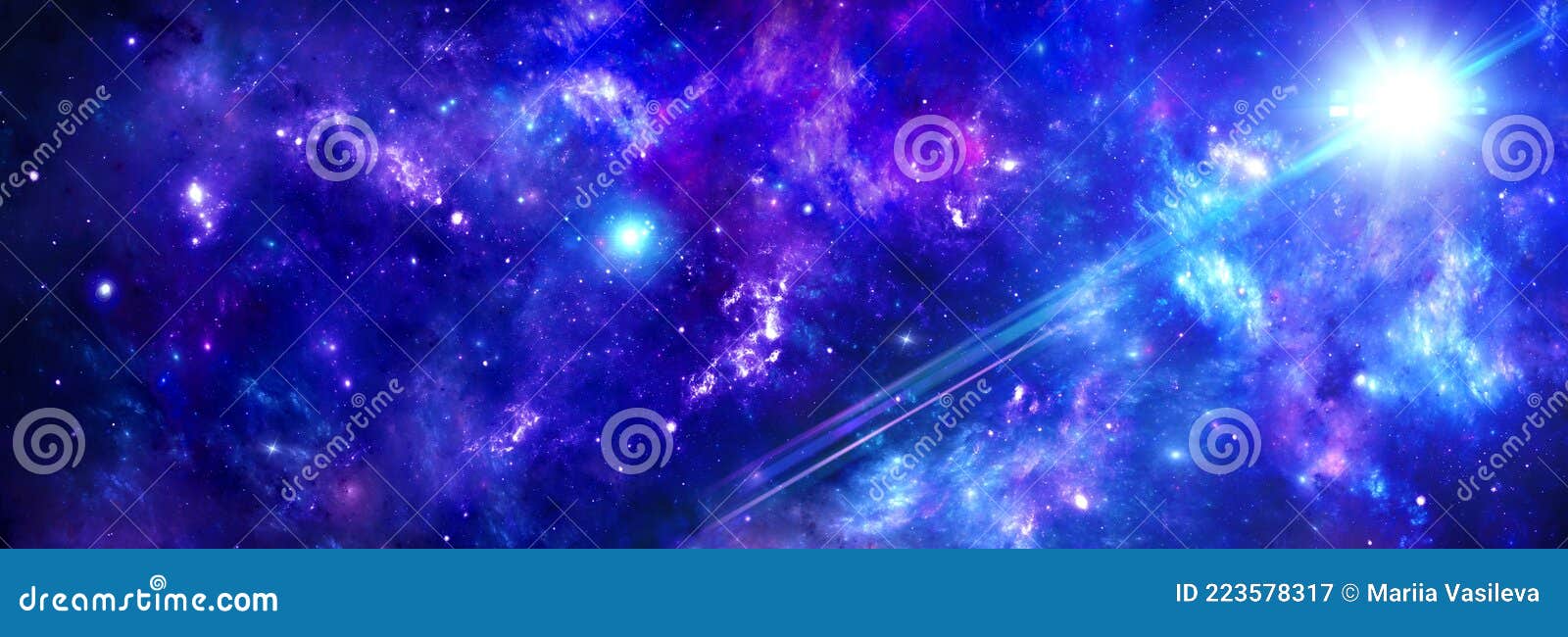 Colorful Galaxy Facebook Cover
