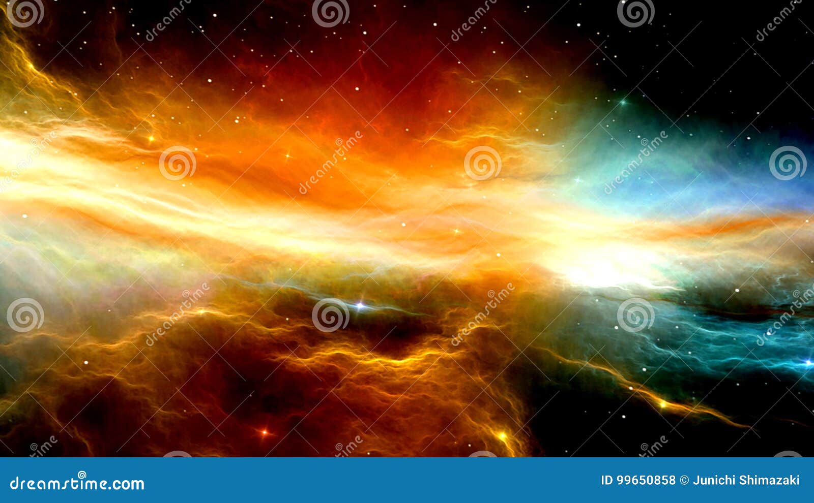 Outer space stock illustration. Illustration of phenomenon - 99650858