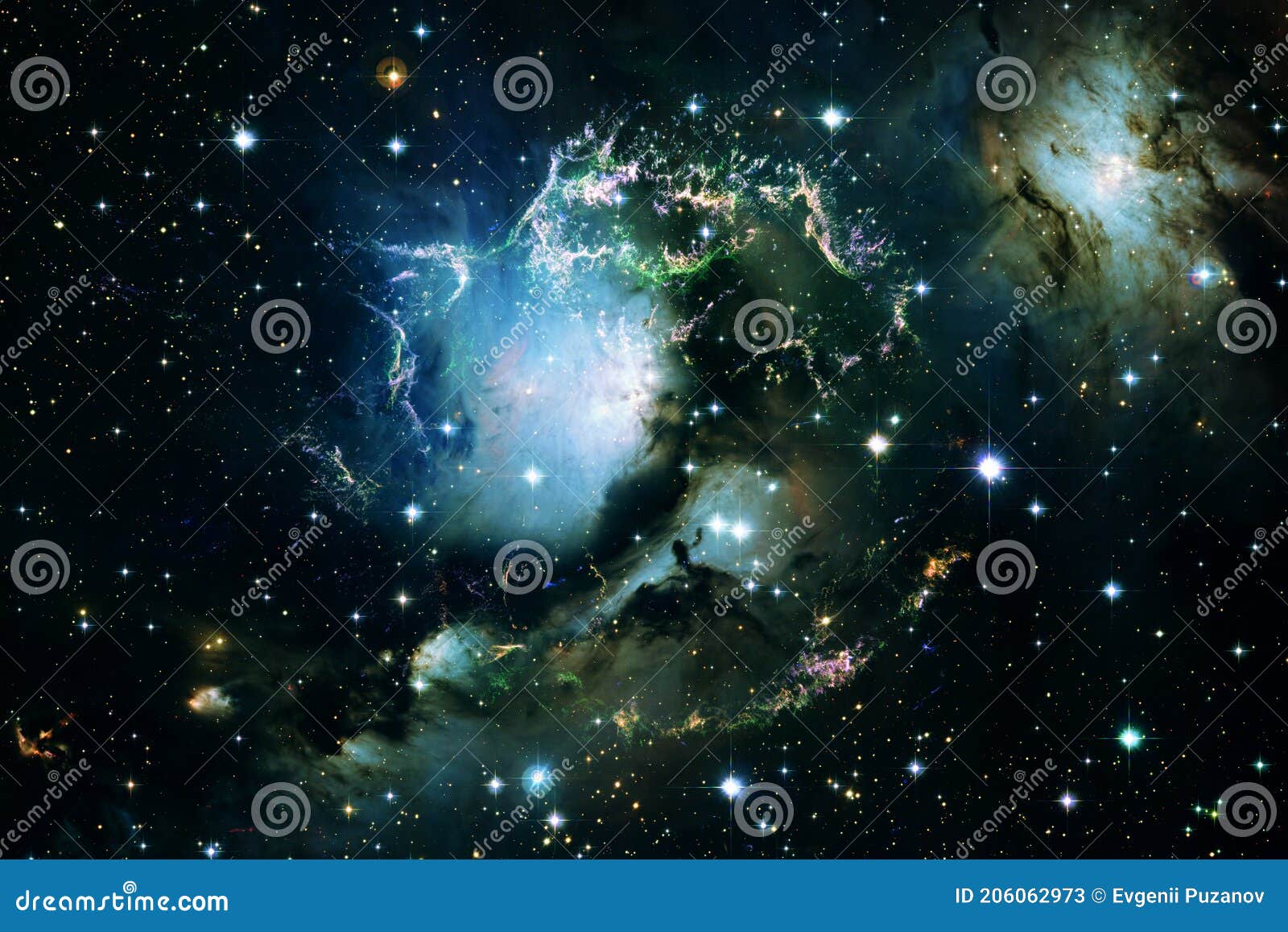 Outer Space. Elements of this Image Furnished by NASA Stock Image ...