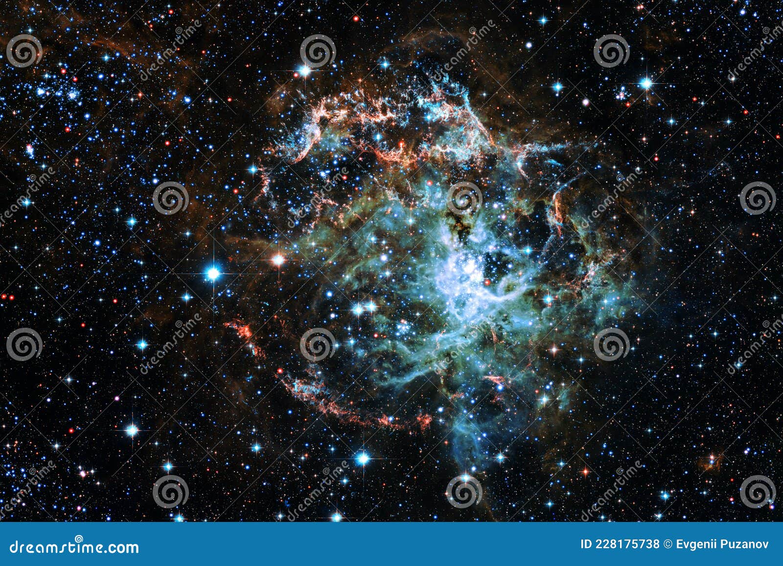 Outer Space. Elements of this Image Furnished by NASA Stock Photo ...