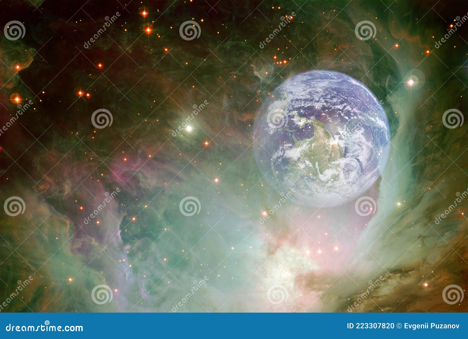 Outer Space. Elements of this Image Furnished by NASA Stock ...