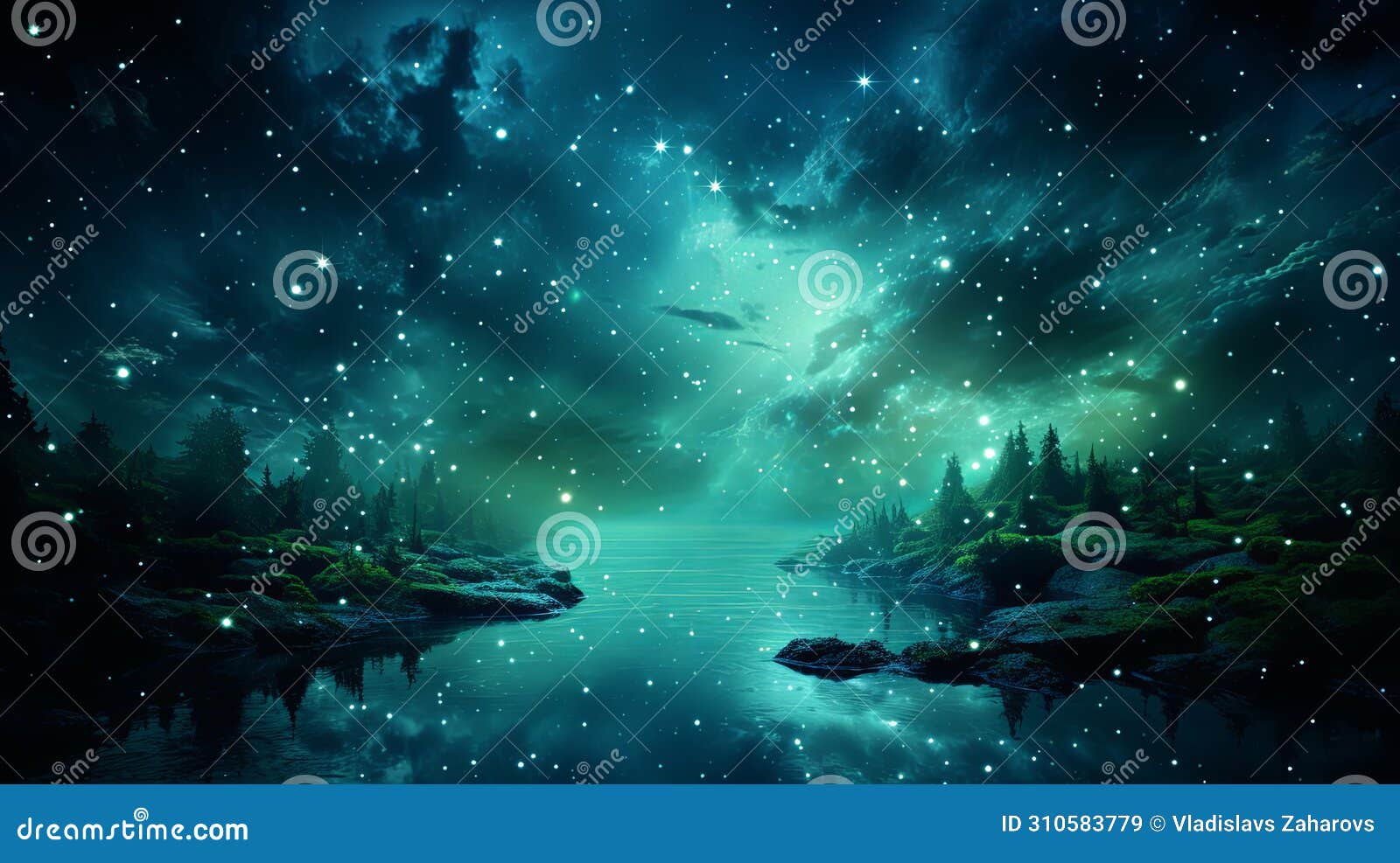 The Outer Space Panorama Displays a Mesmerizing Tableau of Planets and ...