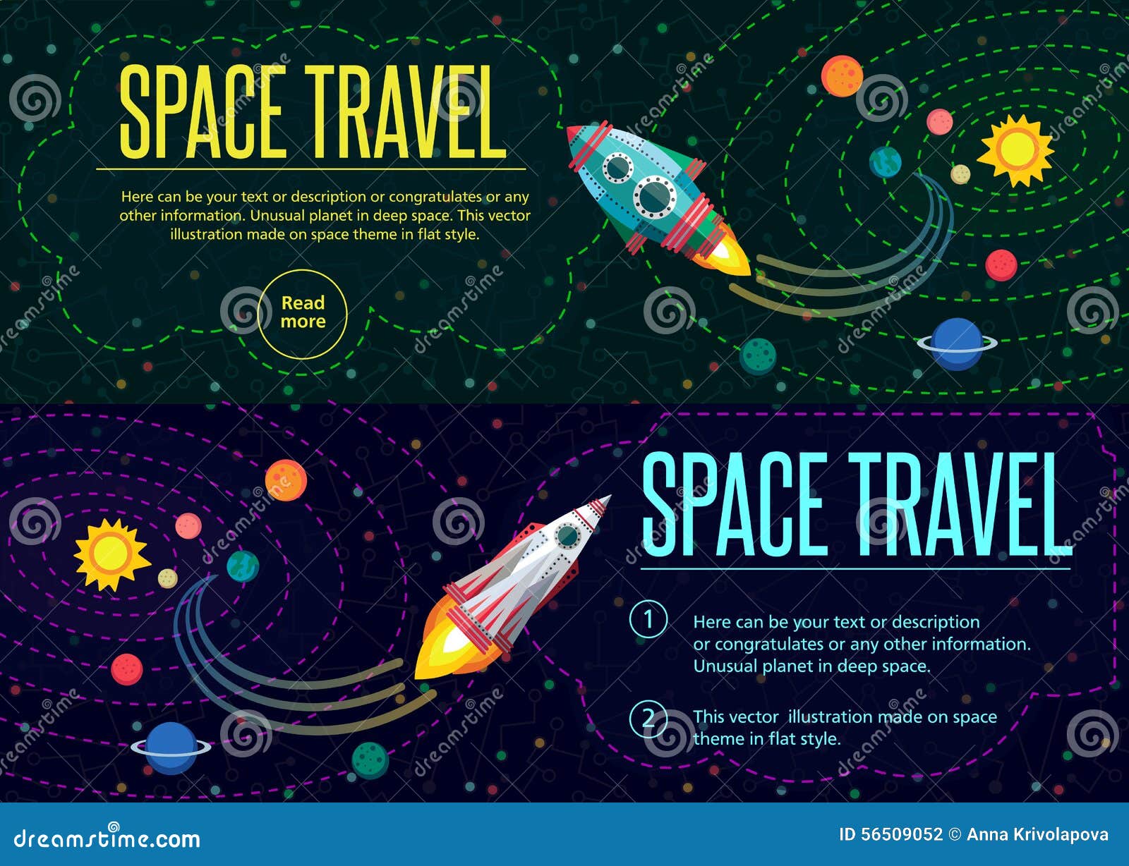 Outer Space. Pattern Texture in Style Flat Stock Vector - Illustration ...