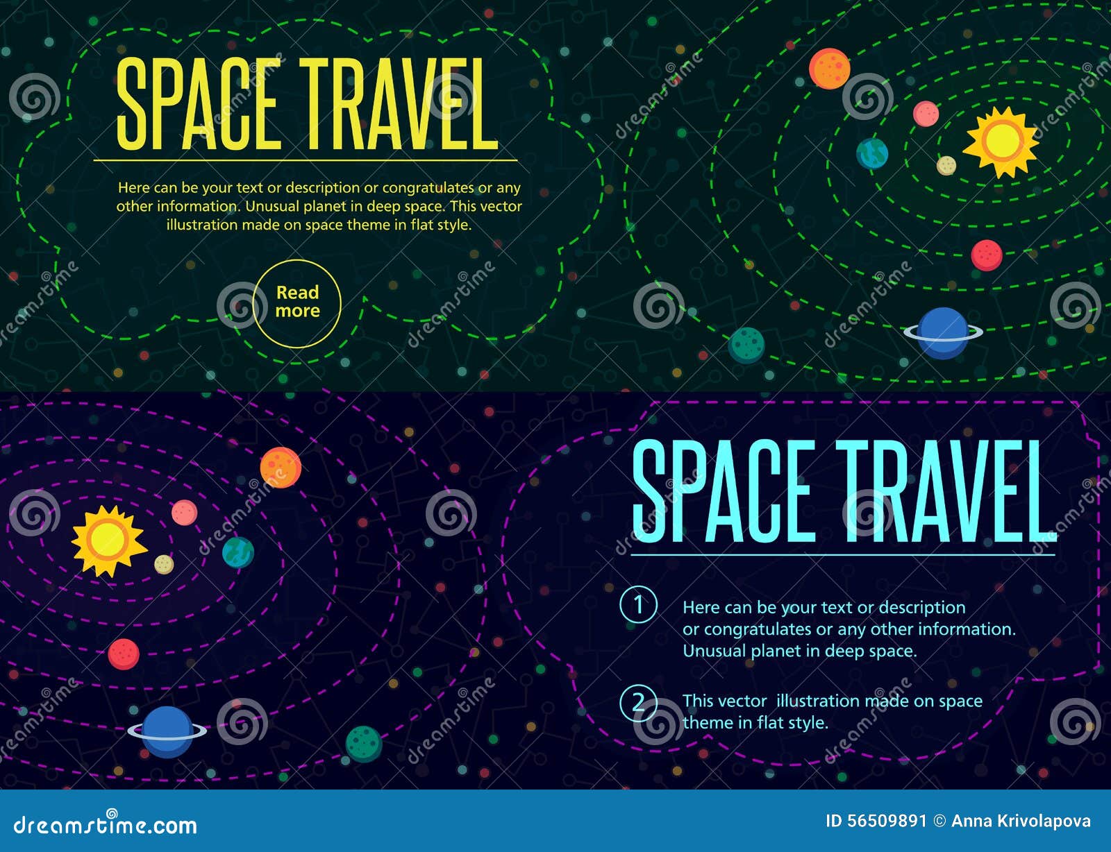 Outer Space. Pattern Texture in Style Flat Stock Vector - Illustration ...