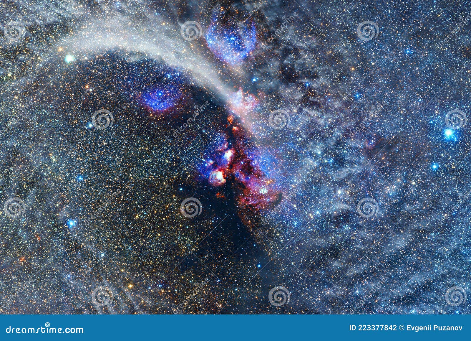 Outer Space. Elements of this Image Furnished by NASA Stock Photo ...